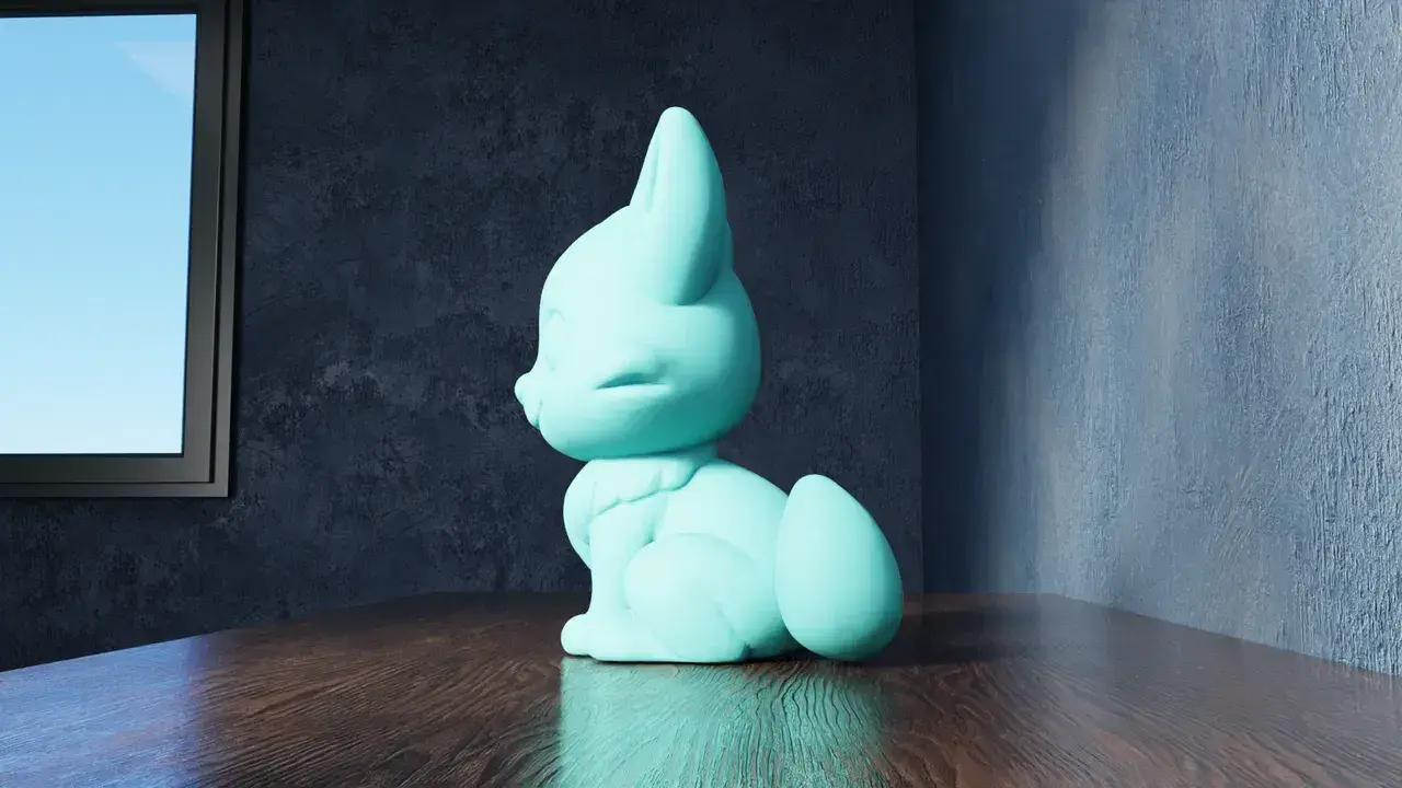 3D Printer Files | 3MF File | Chibi Fox | Creality Cloud