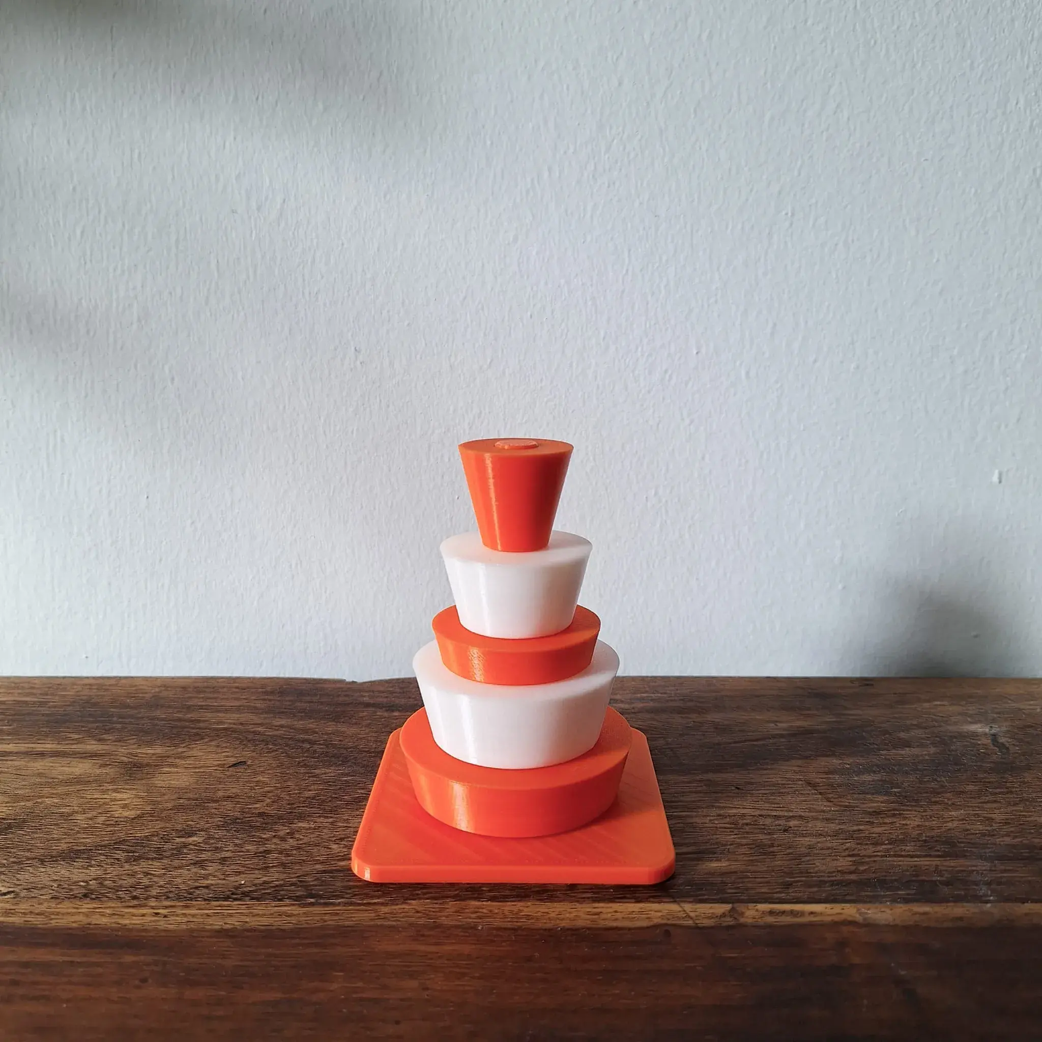 3D Printer Files | 3MF File | Traffic Cone: Stacking Toy | Creality Cloud