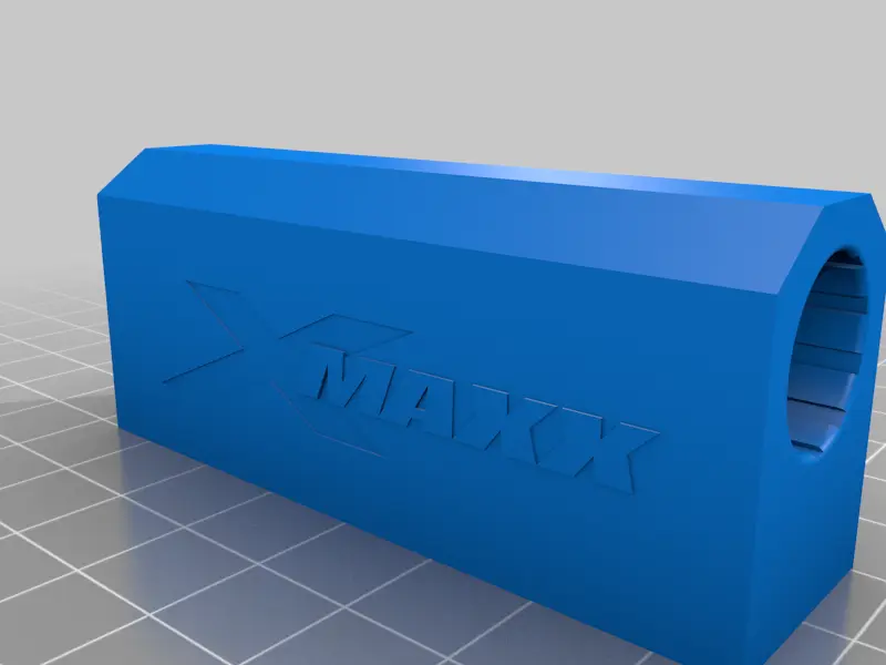 3D Printer Files | 3MF File | X-Maxx Basher Block (Center Drive Shaft ...