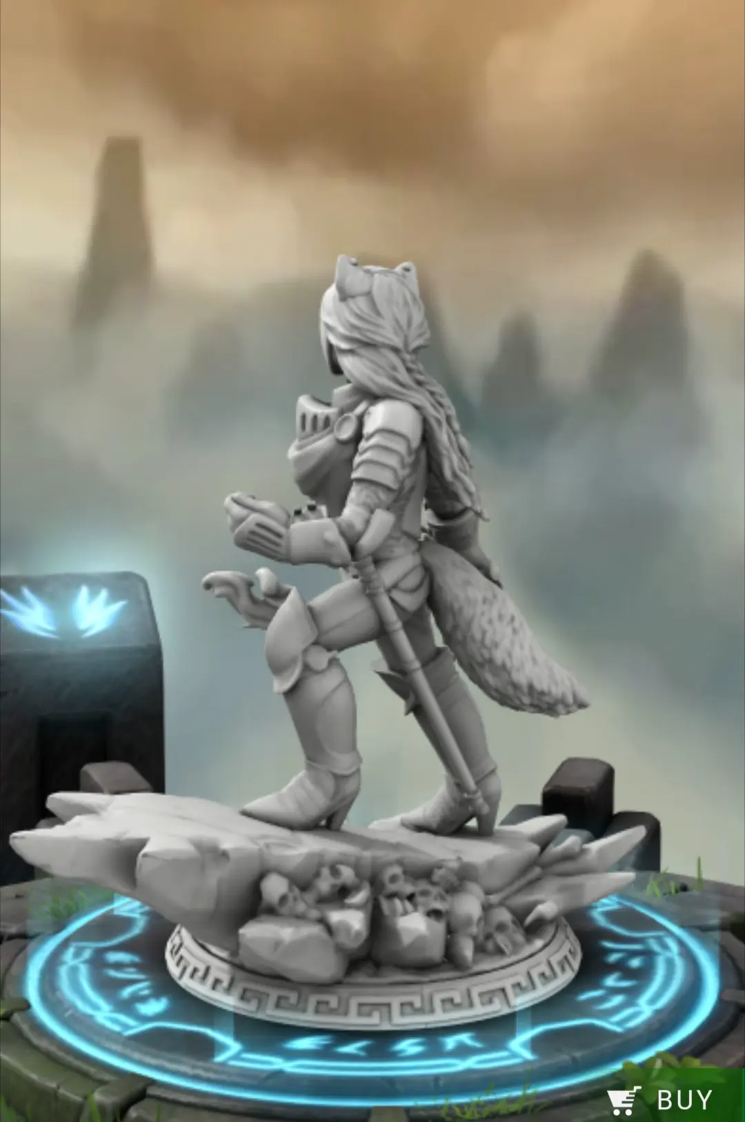 Free Characters & Creatures STL Download - Kitsune Skillsword ...