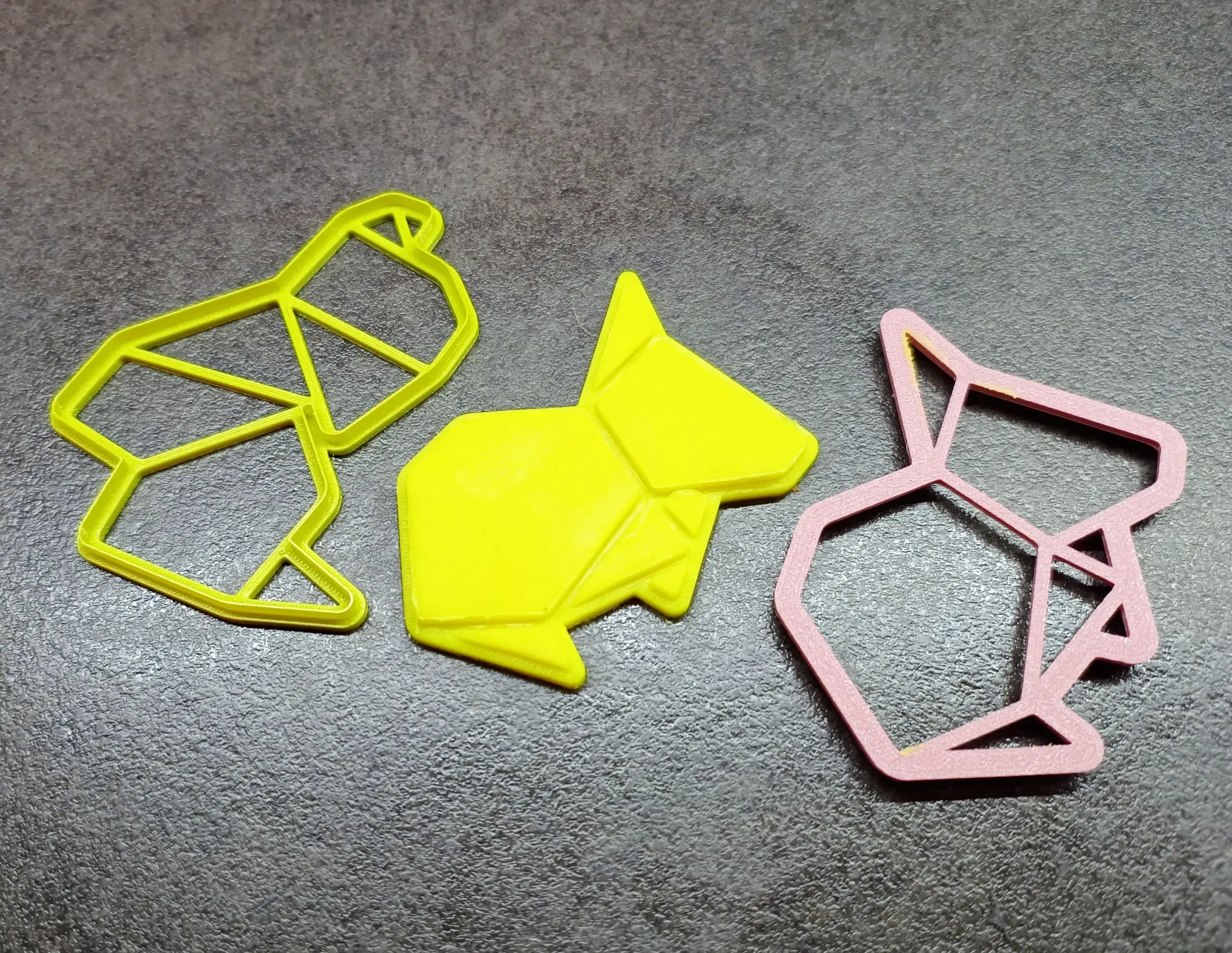 3D Printer Files | 3MF File | Origami Animals Cookie Cutters | Creality ...