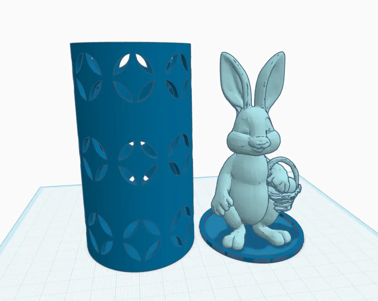 3D Printer Files | 3MF File | Easter Bunny with box | Creality Cloud