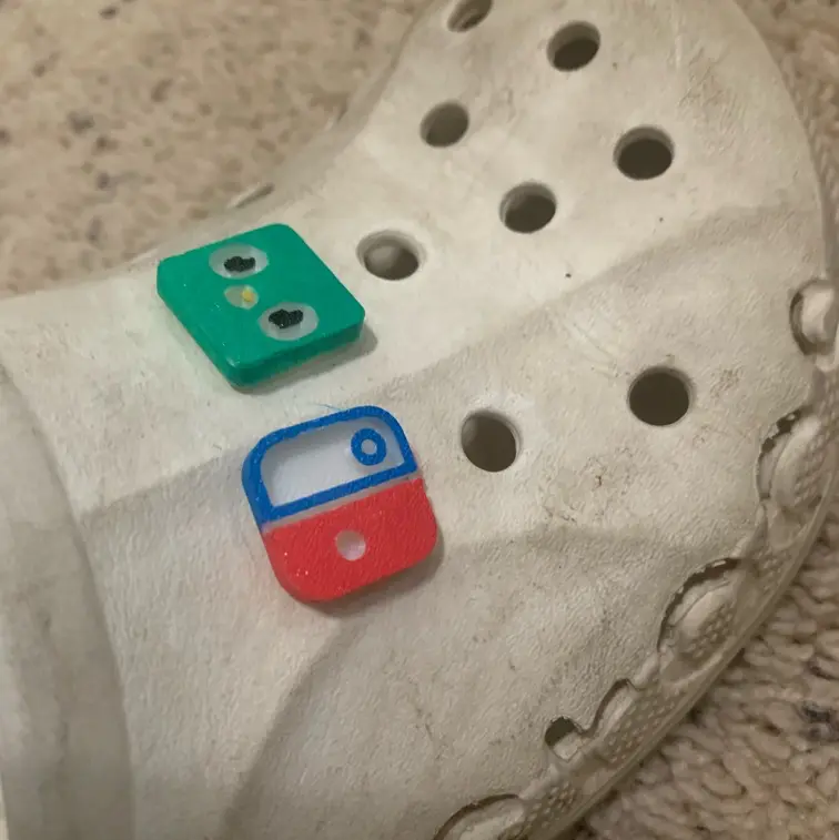 Other STL Download - Nintendo croc charmby Potential_Spam