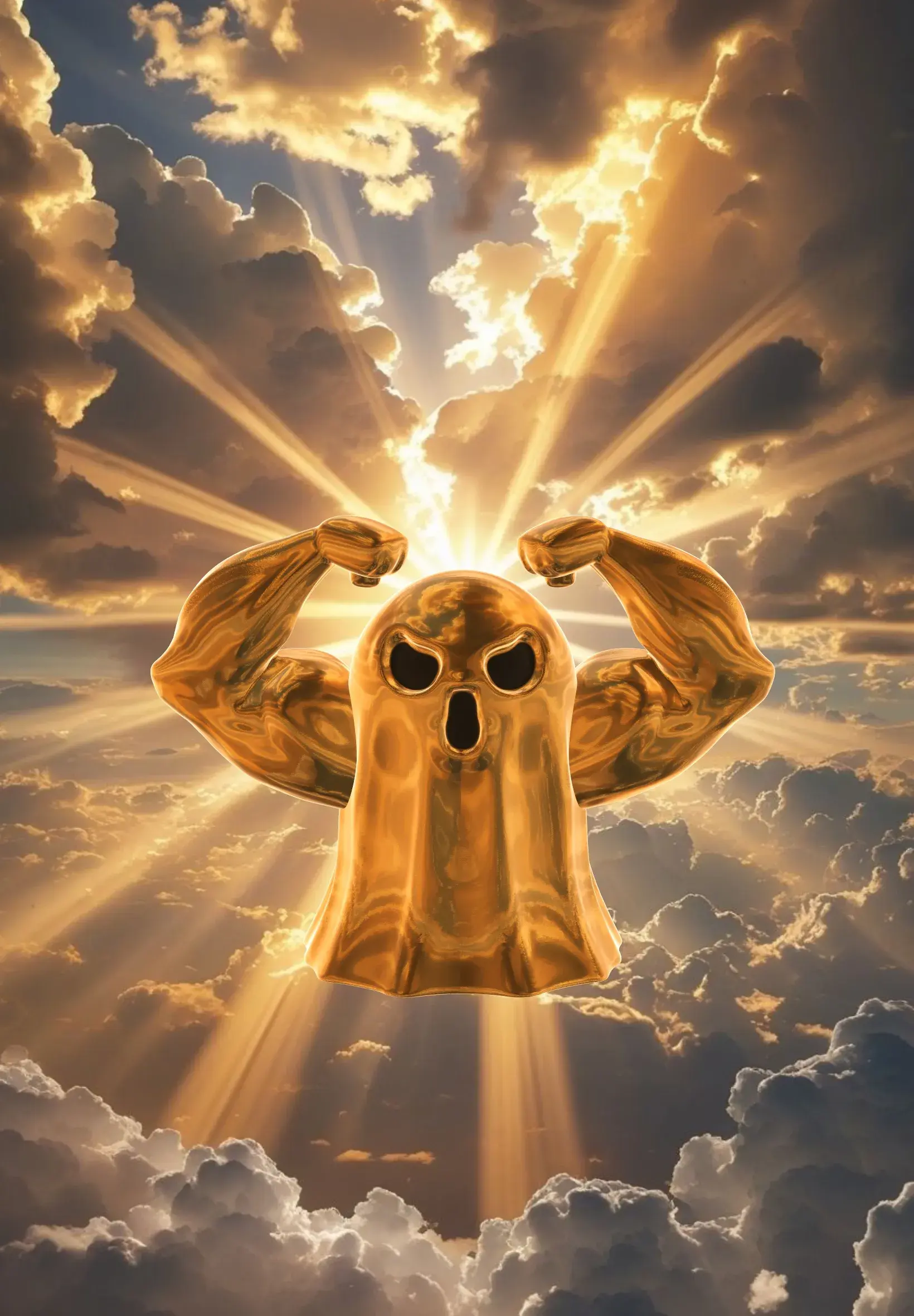 Free Sculptures & Artworks STL Download - Ghost Muscleby FUR CRAFT
