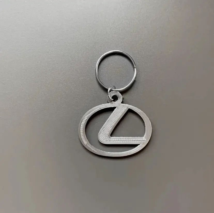 Jewelry & Accessories STL Download - Lexus keychainby Gilles3D