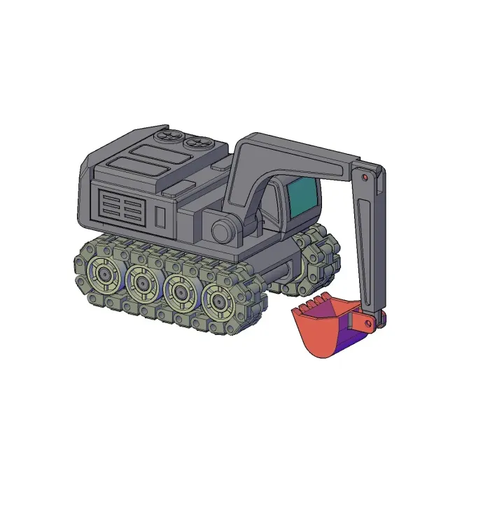 Vehicles & Machinery STL Download - WORK MACHINE MINIATURE - VEHICLEby ...