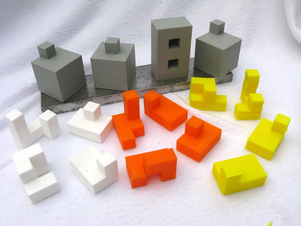 3D Printer Files | 3MF File | Construction Puzzles with Four Answers ...