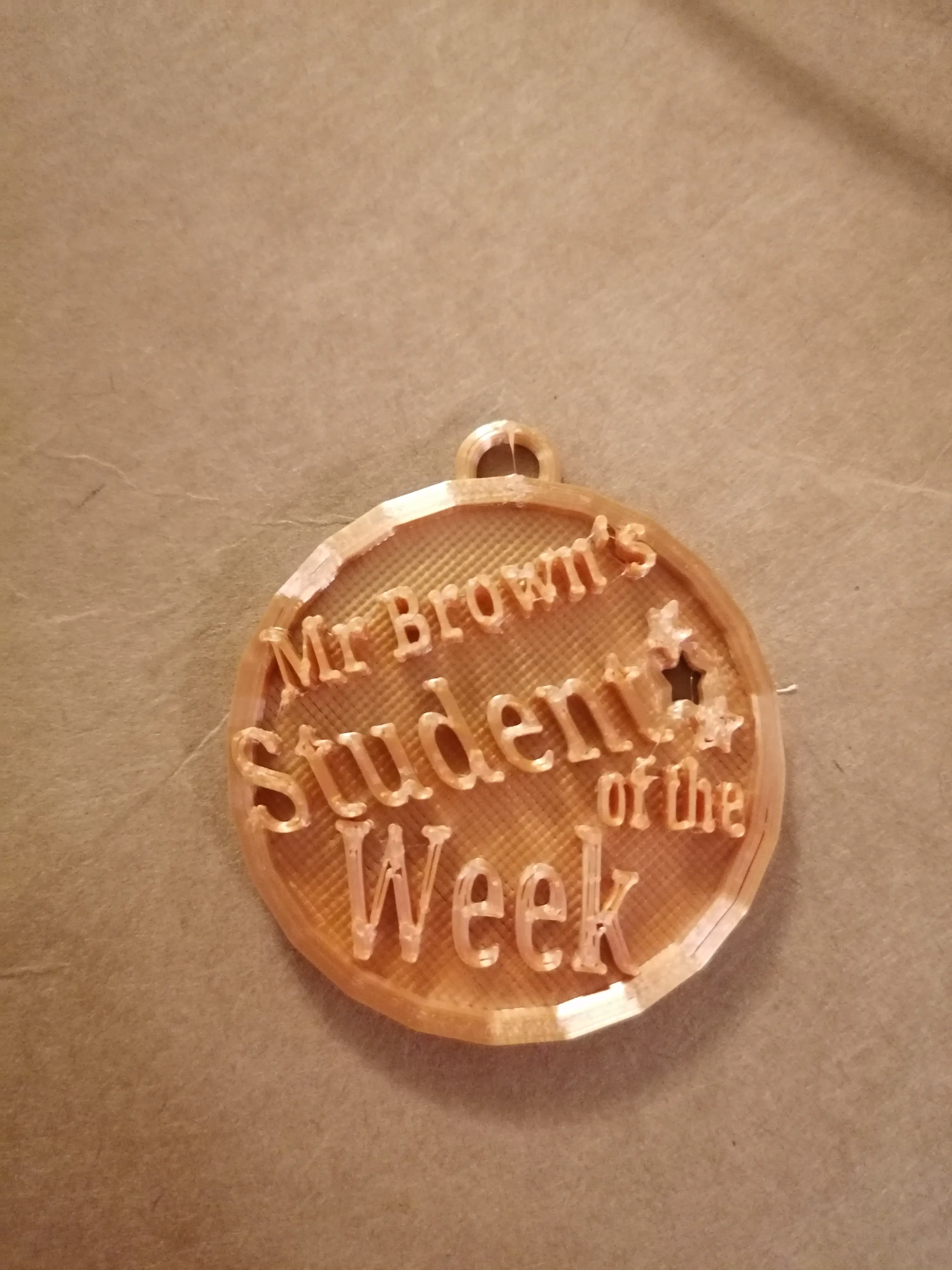 3D Printer Files | 3MF File | student medal | Creality Cloud