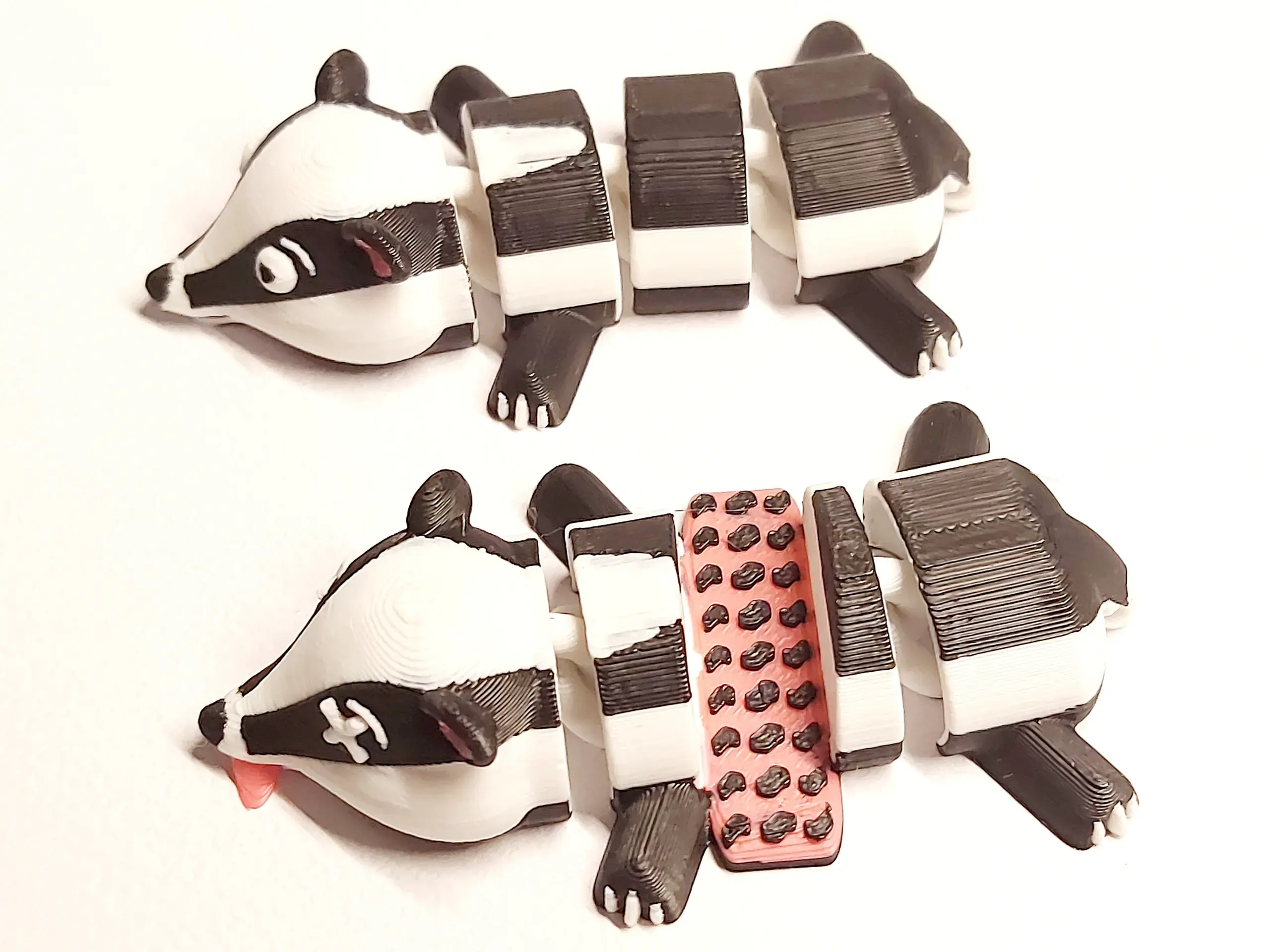 3D Printer Files | 3MF File | Flexi Badger (Print-in-place) | Creality ...