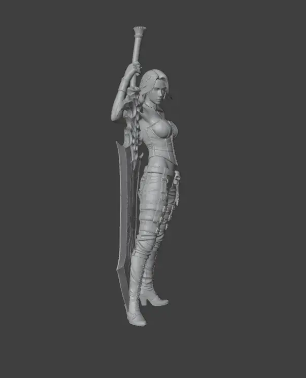 Characters & Creatures STL Download - Figure Devil May Cry Concept Art ...