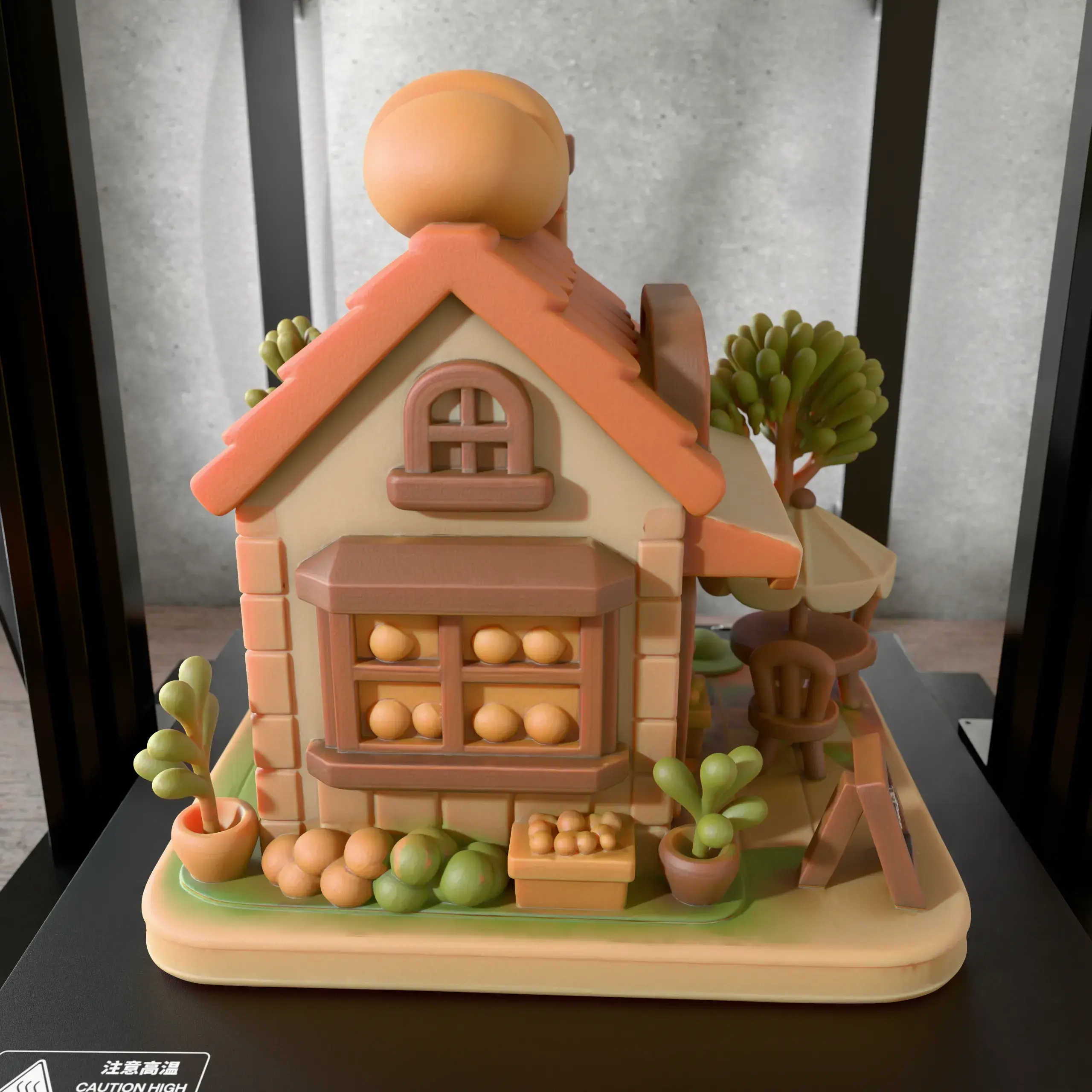 3D Printer Files | 3MF File | Bakery Miniature | Creality Cloud