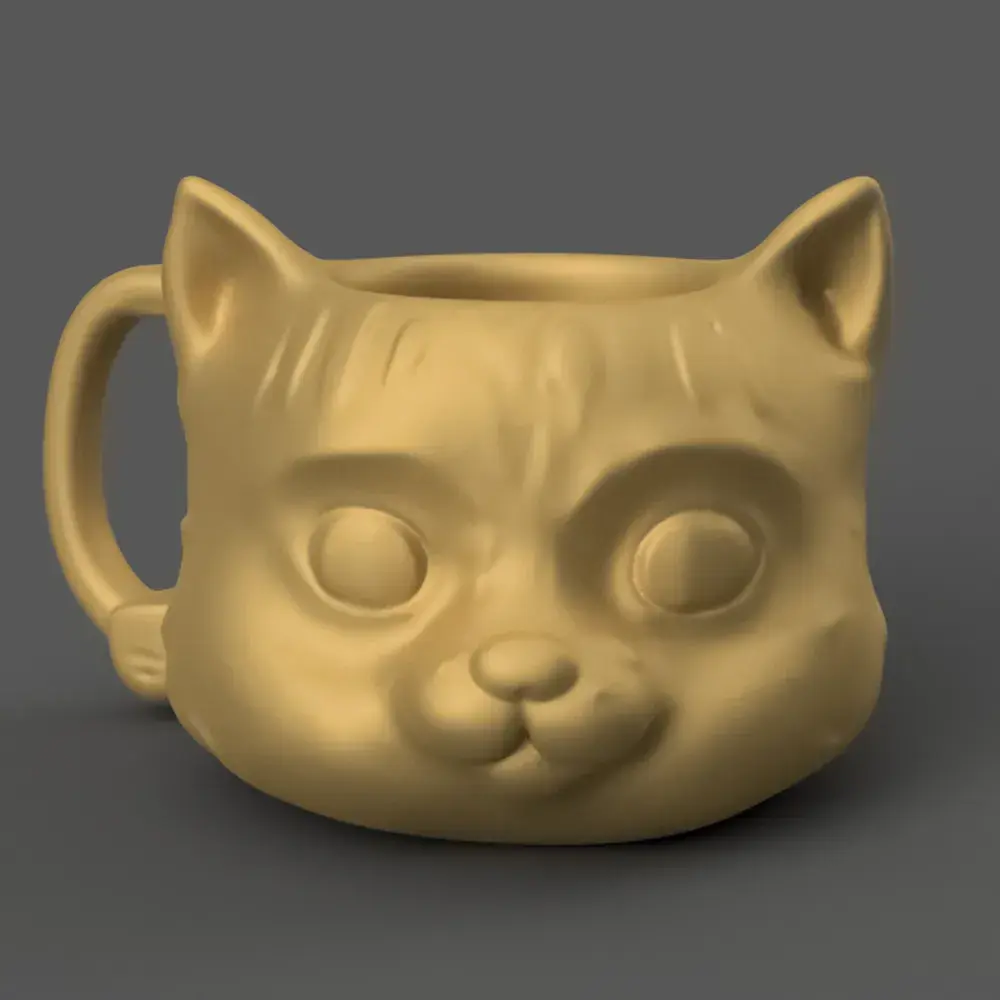 Home Decorations & Ornaments STL Descarga - Cute Cat Pot STL – Planter ...