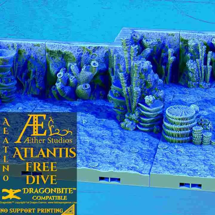 AEATLN0 – Atlantis Free Dive | 3D models download | Creality Cloud