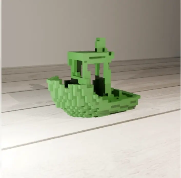 Archivos de impresora 3D | Archivo 3MF | Minecraft benchy | Creality Cloud