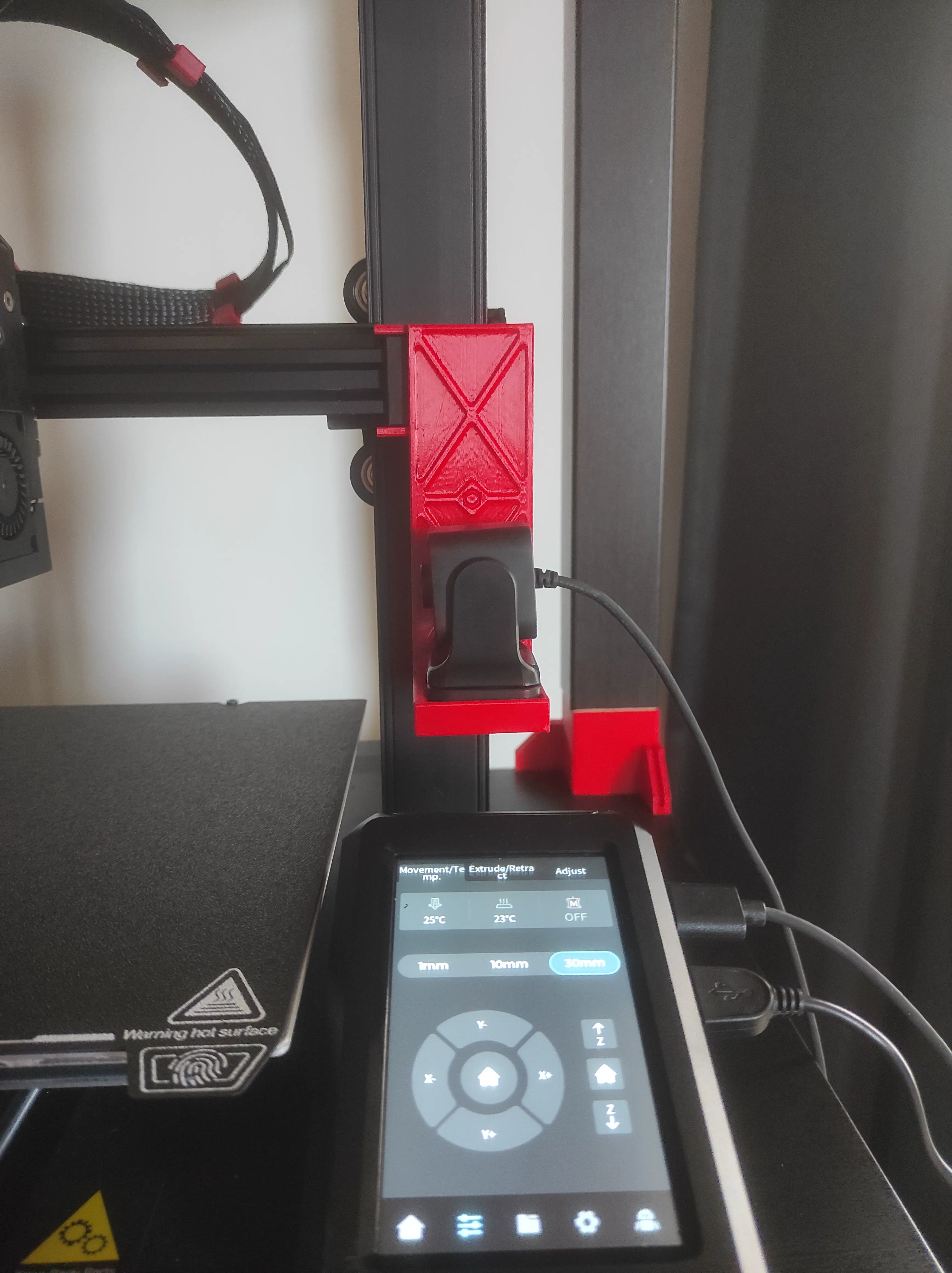 3D Printer Parts STL Download - Nebula Camera Holder + Screen ...