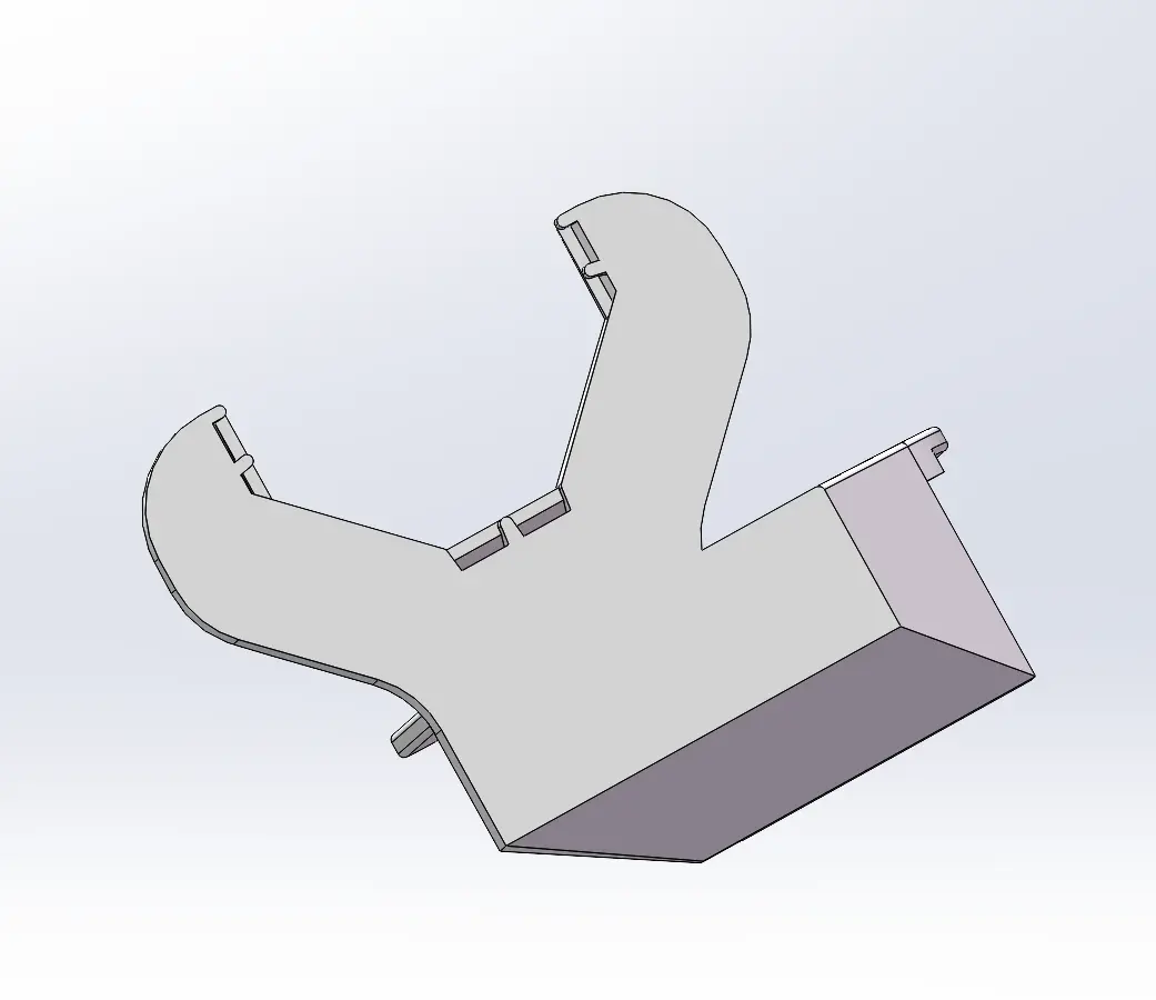 3D Printer Parts STL Download - Artillery SW-X2 Air duct-Ruby 蟹捞饭