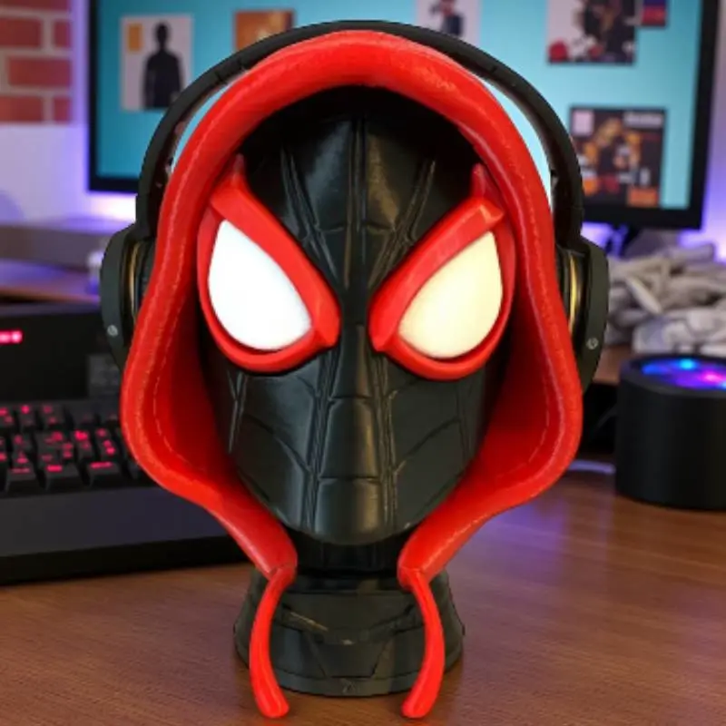 Home Decorations & Ornaments STL Download - Spider-Man Headset ...