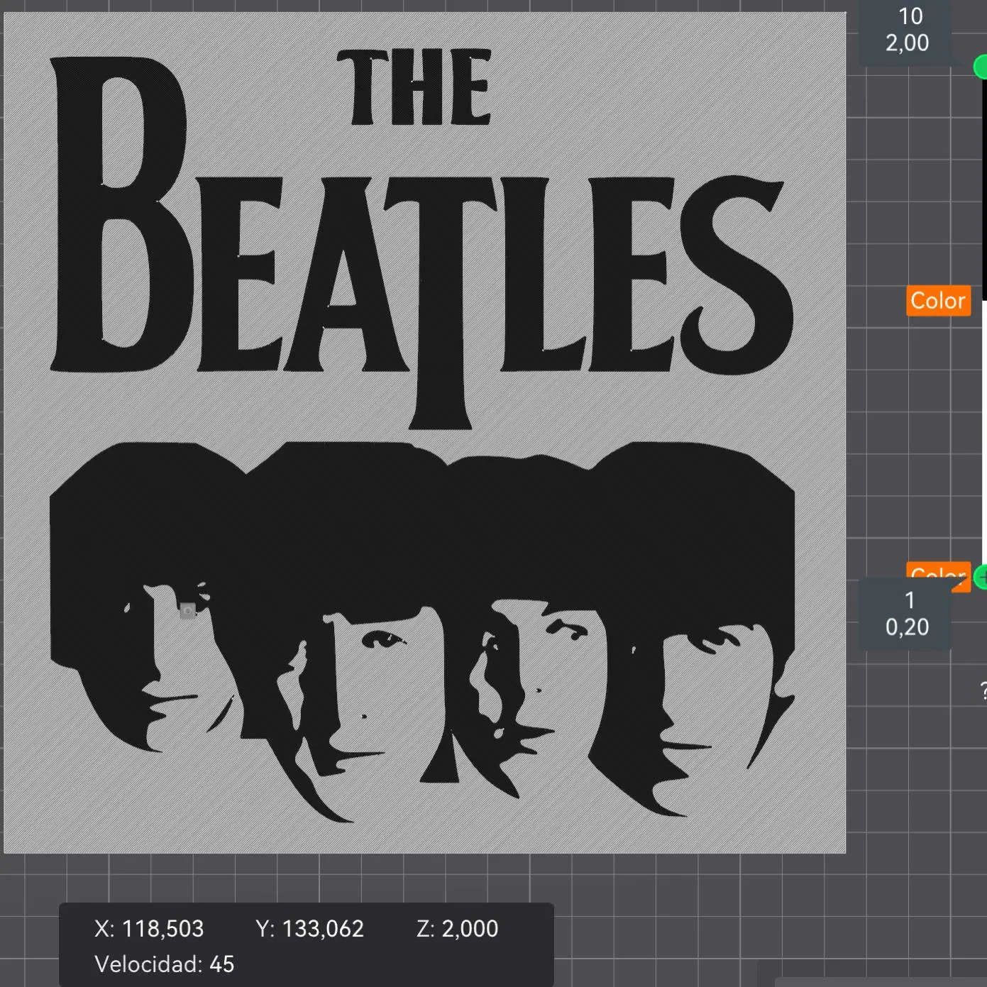 3D Printer Files | 3MF File | The Beatles faces | Creality Cloud