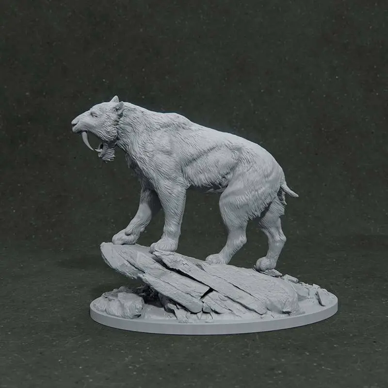 Free Characters & Creatures STL Download - Smilodonby Saber.Driift
