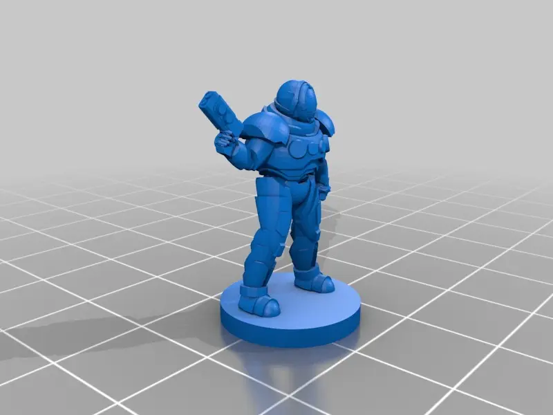 Free Other STL Download - TinkerCAD Power Armored Trooperby SMT_M 🦊
