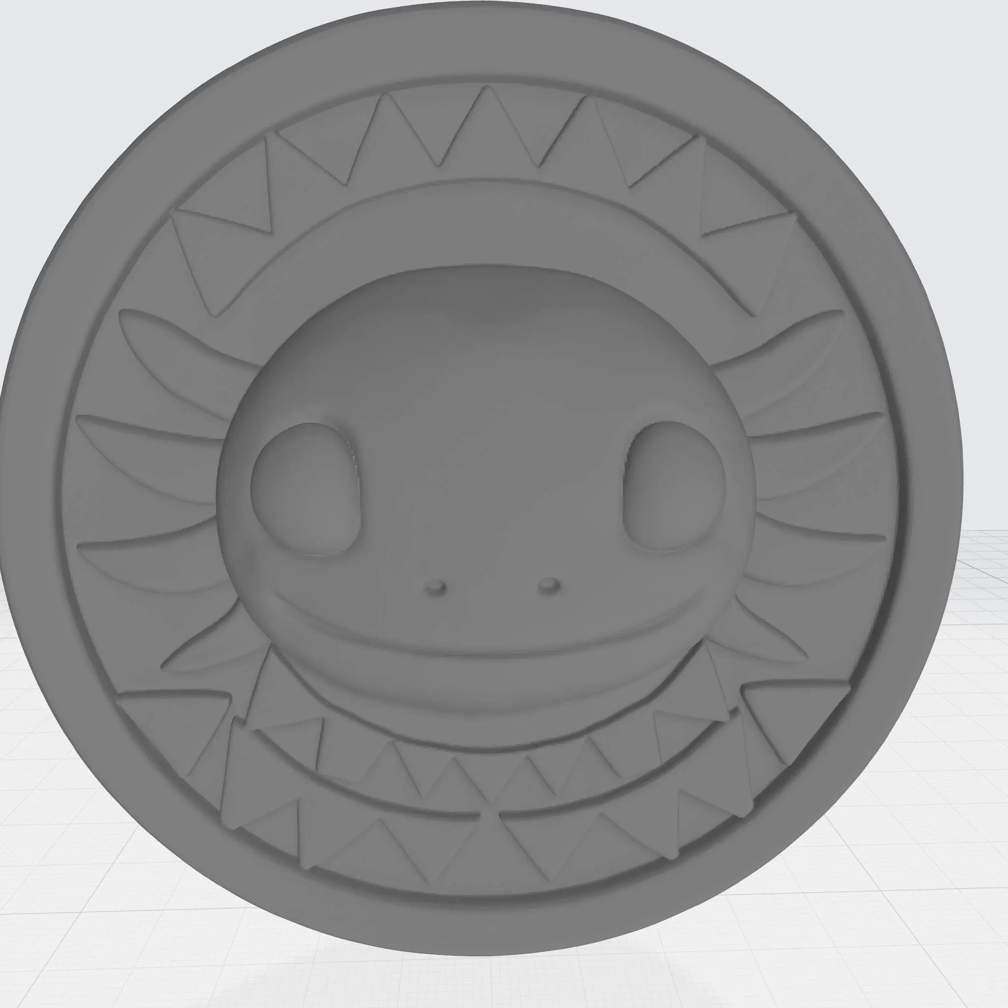 3D Printer Files | 3MF File | Axolotl Coin | Creality Cloud