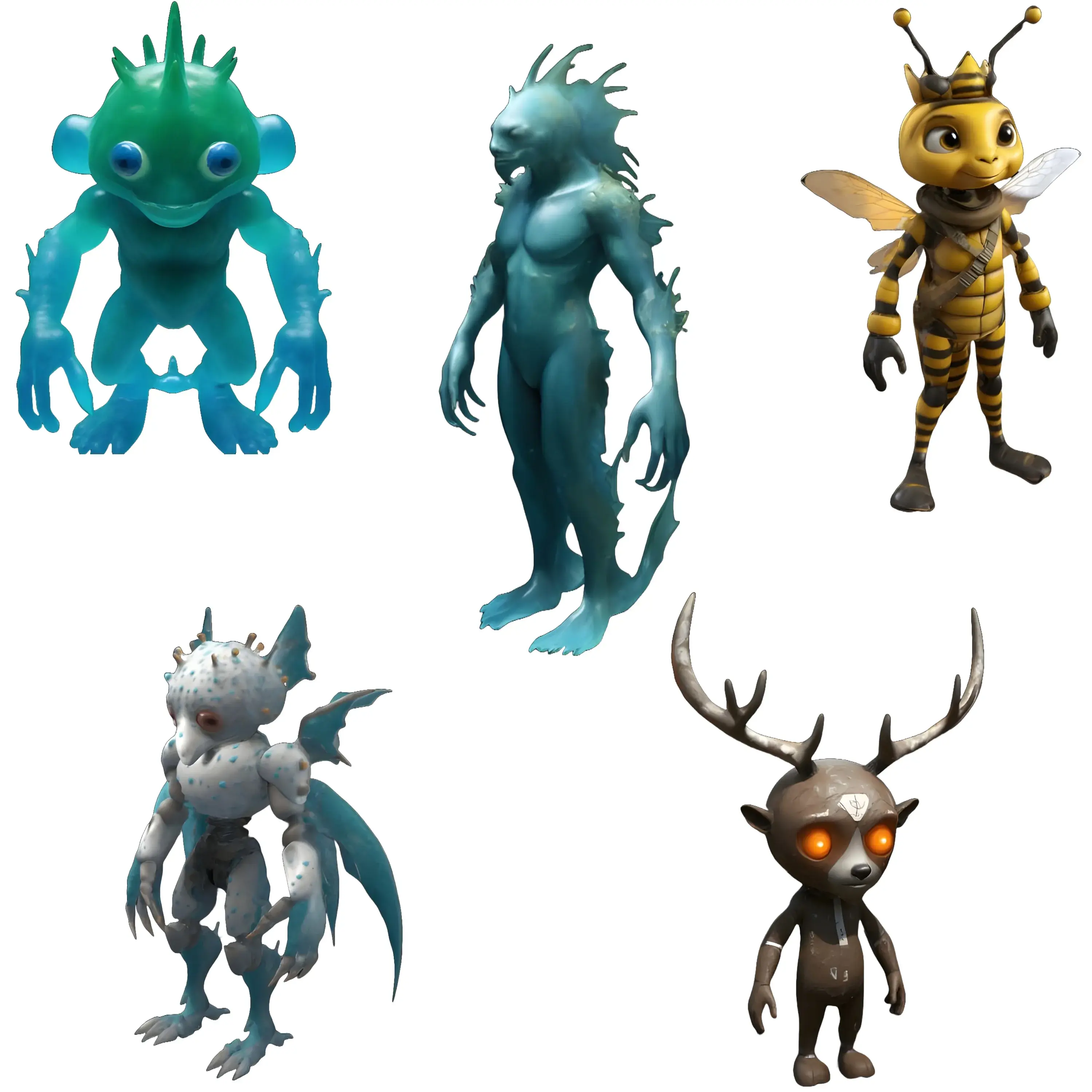 Fantastical Creature Figurines Collection | 3D models download | Creality Cloud