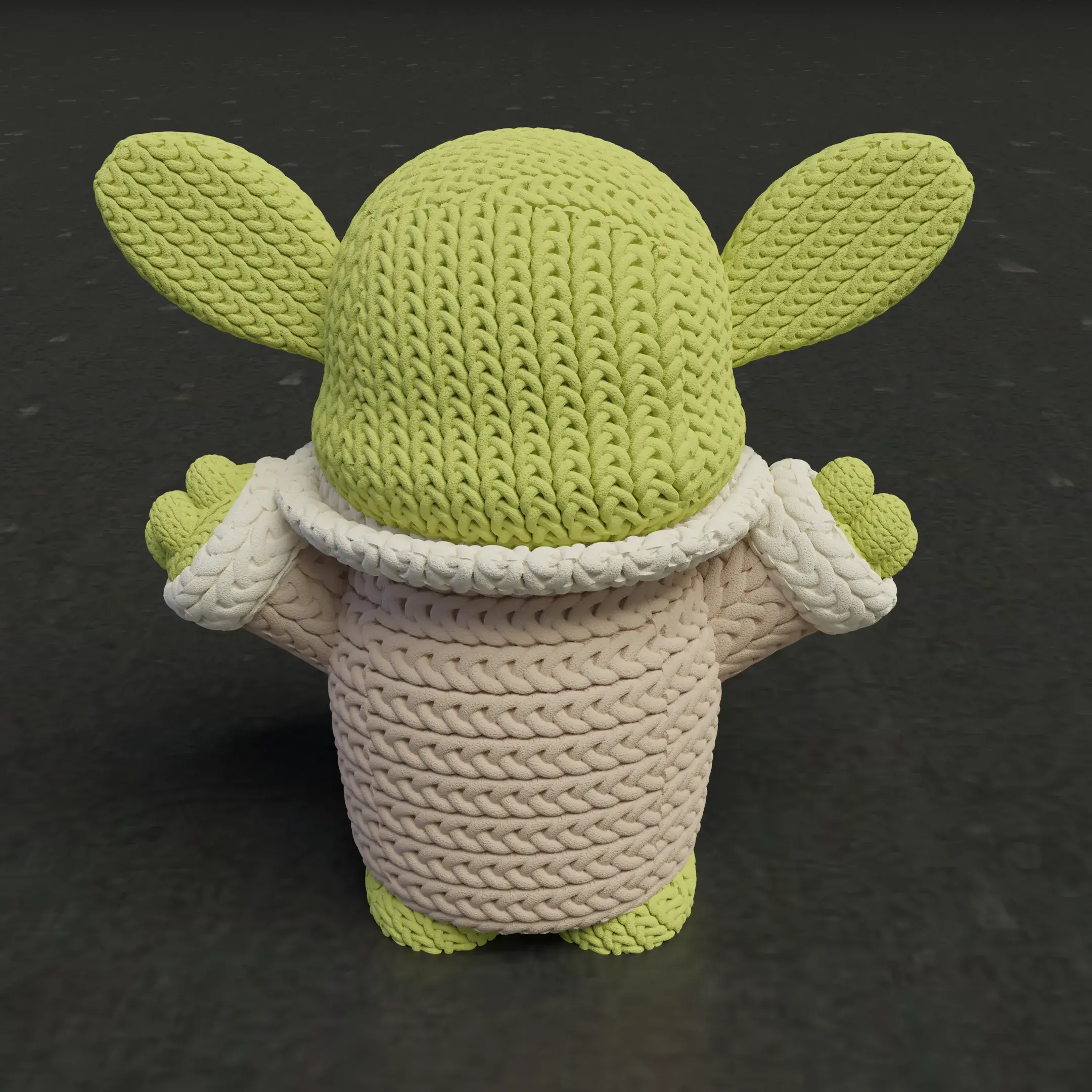 3D Printer Files | 3MF File | Knitted Baby Alein | Creality Cloud