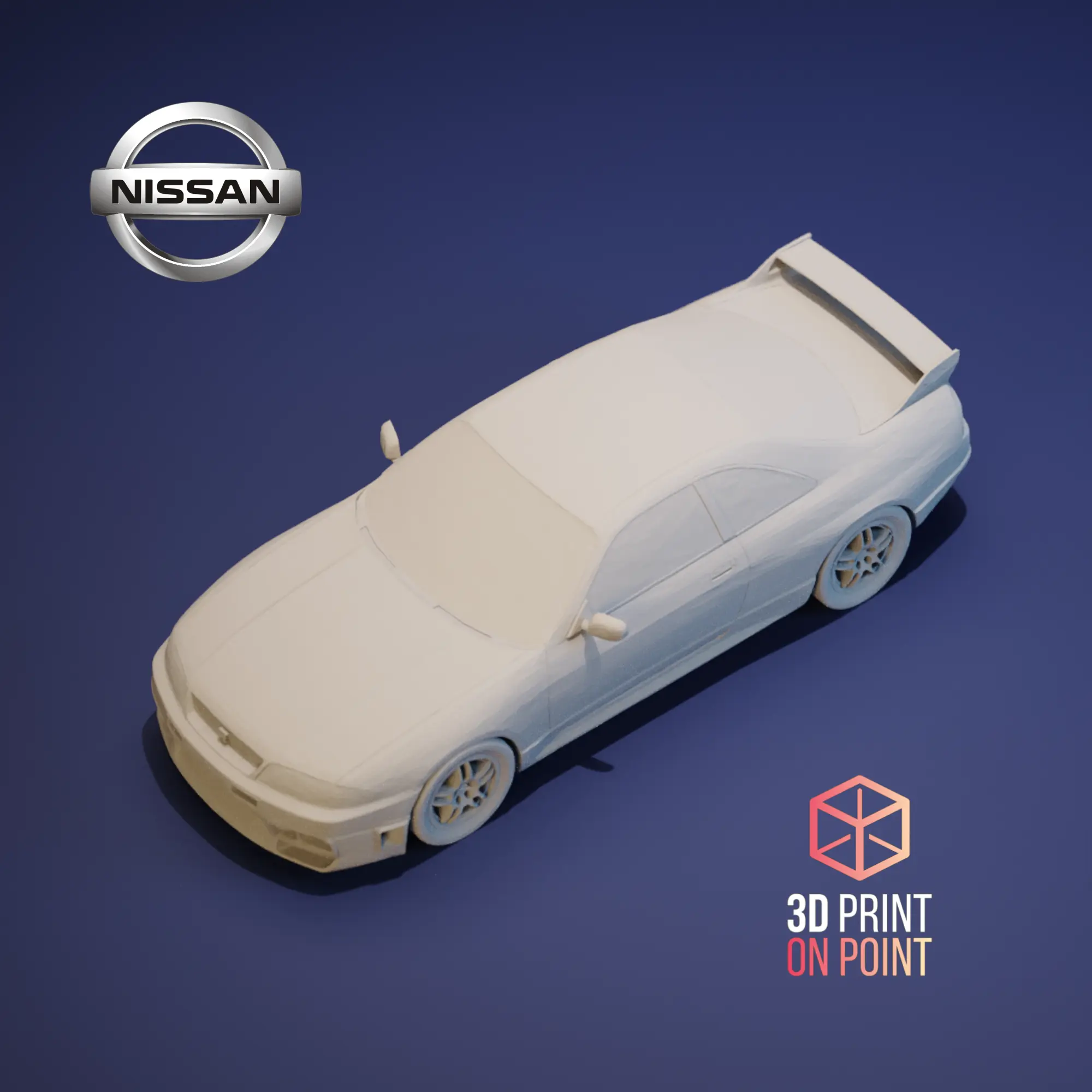 Vehicles & Machinery STL Download - NISSAN SKYLINE GTR R33 - 3D MODELby ...