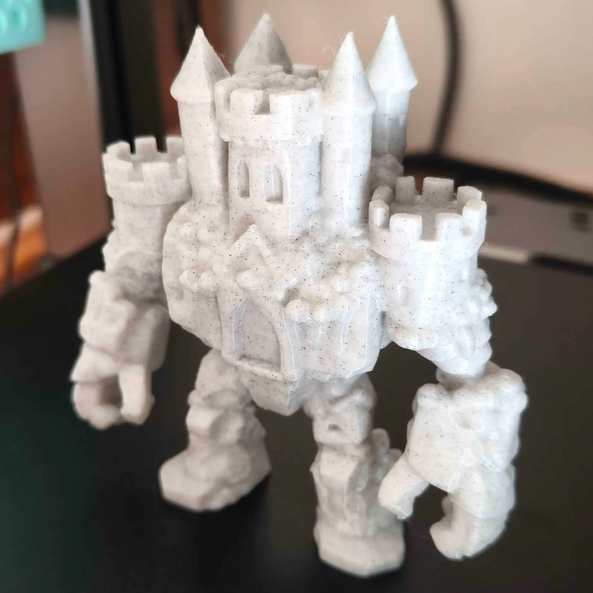 3D Printer Files | 3MF File | Castle on a Golem | Creality Cloud
