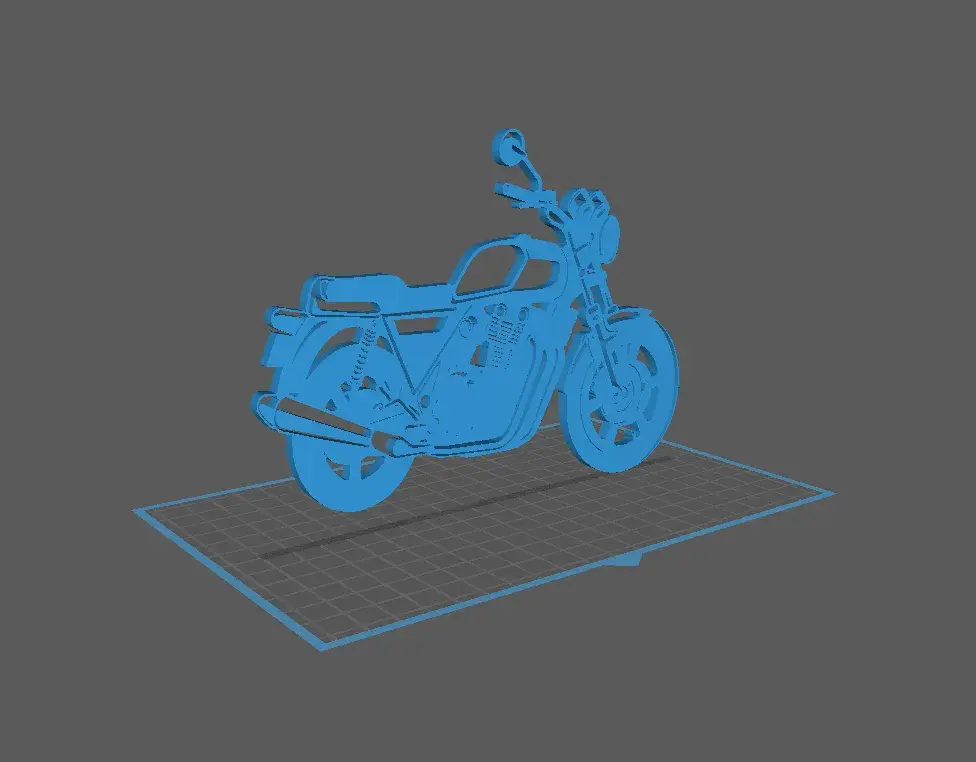 Vehicles & Machinery STL Download - Honda - CB 400 Fby 3Decoplate