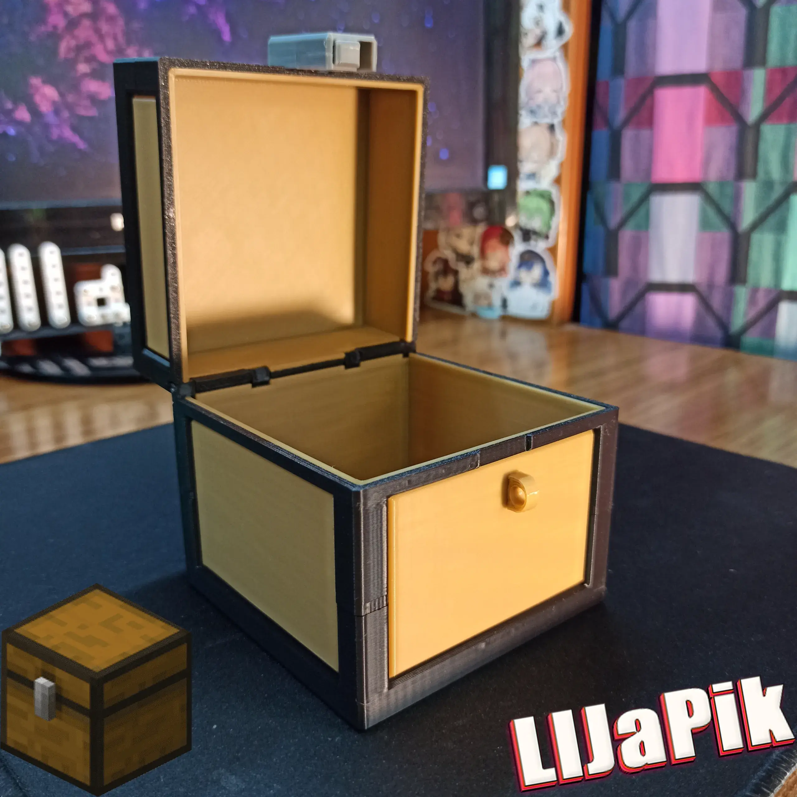 Other STL Download - Minecraft stash / Сундук Майнкрафт / Сhest / Piggy ...