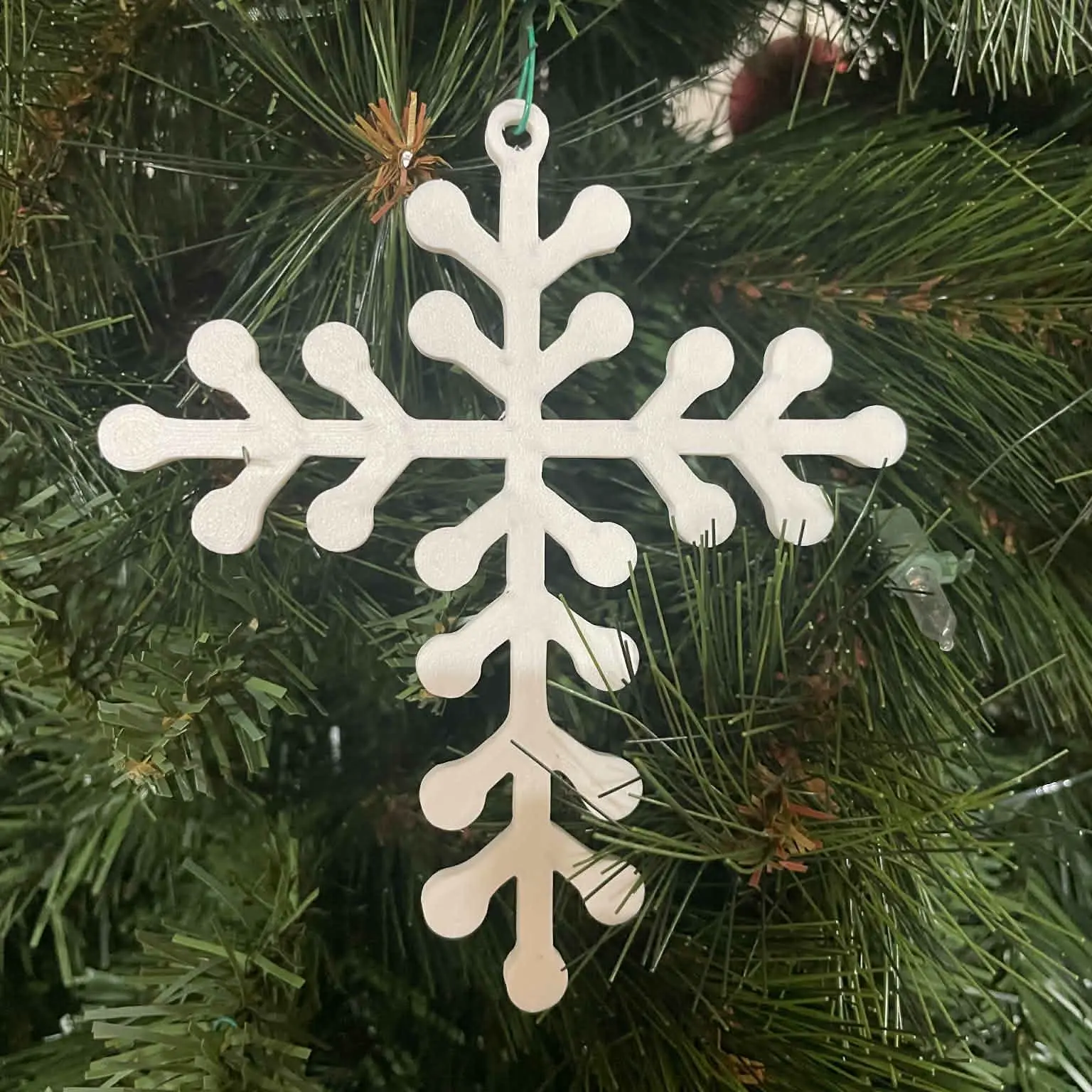 Home Decorations & Ornaments STL Download - Snowflake Crossby DadBot Prints