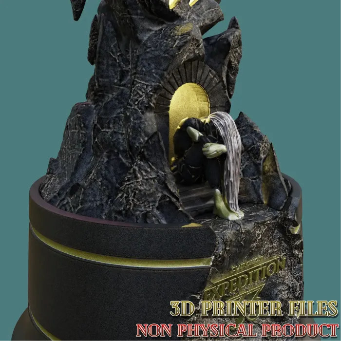 Home Decorations & Ornaments STL Descarga - Paintress Monolith from ...