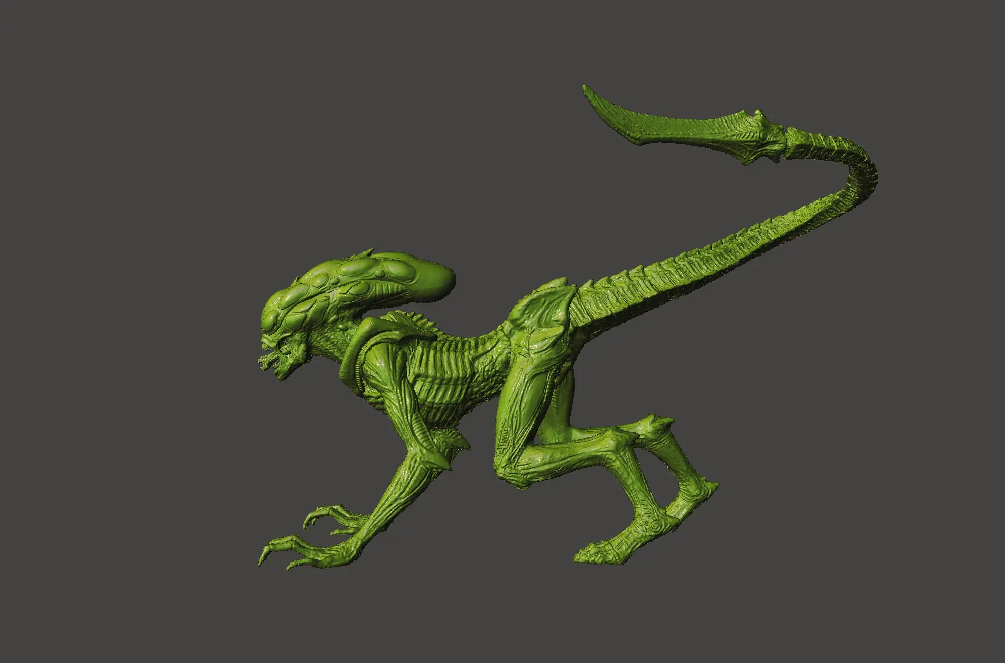 Other STL Download - Aliens Xenomorph Fireteam Elite Burster Alien ...