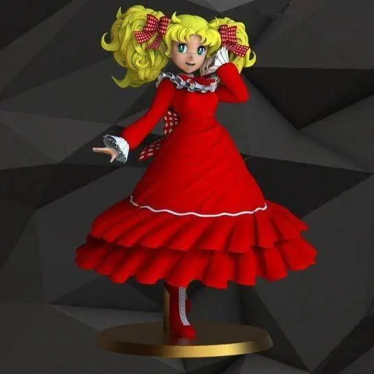 Archivos de impresora 3D | Archivo 3MF | Candy Candy Anime | Creality Cloud