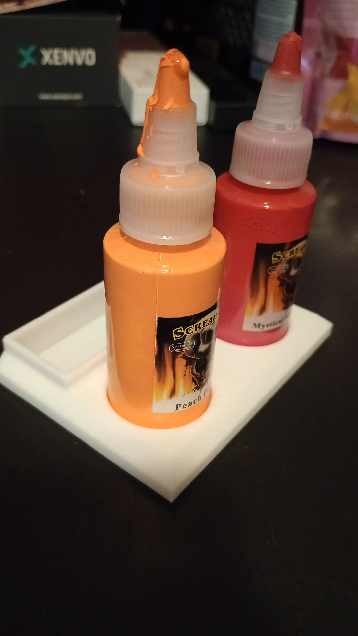 Other STL Download - Tattoo Ink Holder With Storageby Cr8ive Co