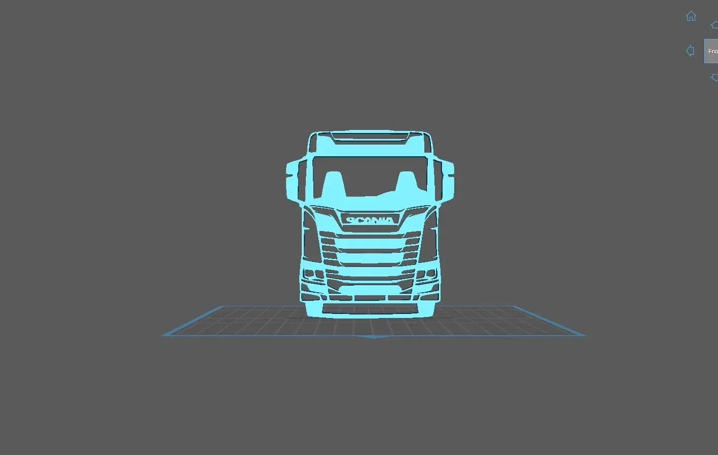 Vehicles & Machinery STL Descarga - Scania - R 730 - 3Decoplate