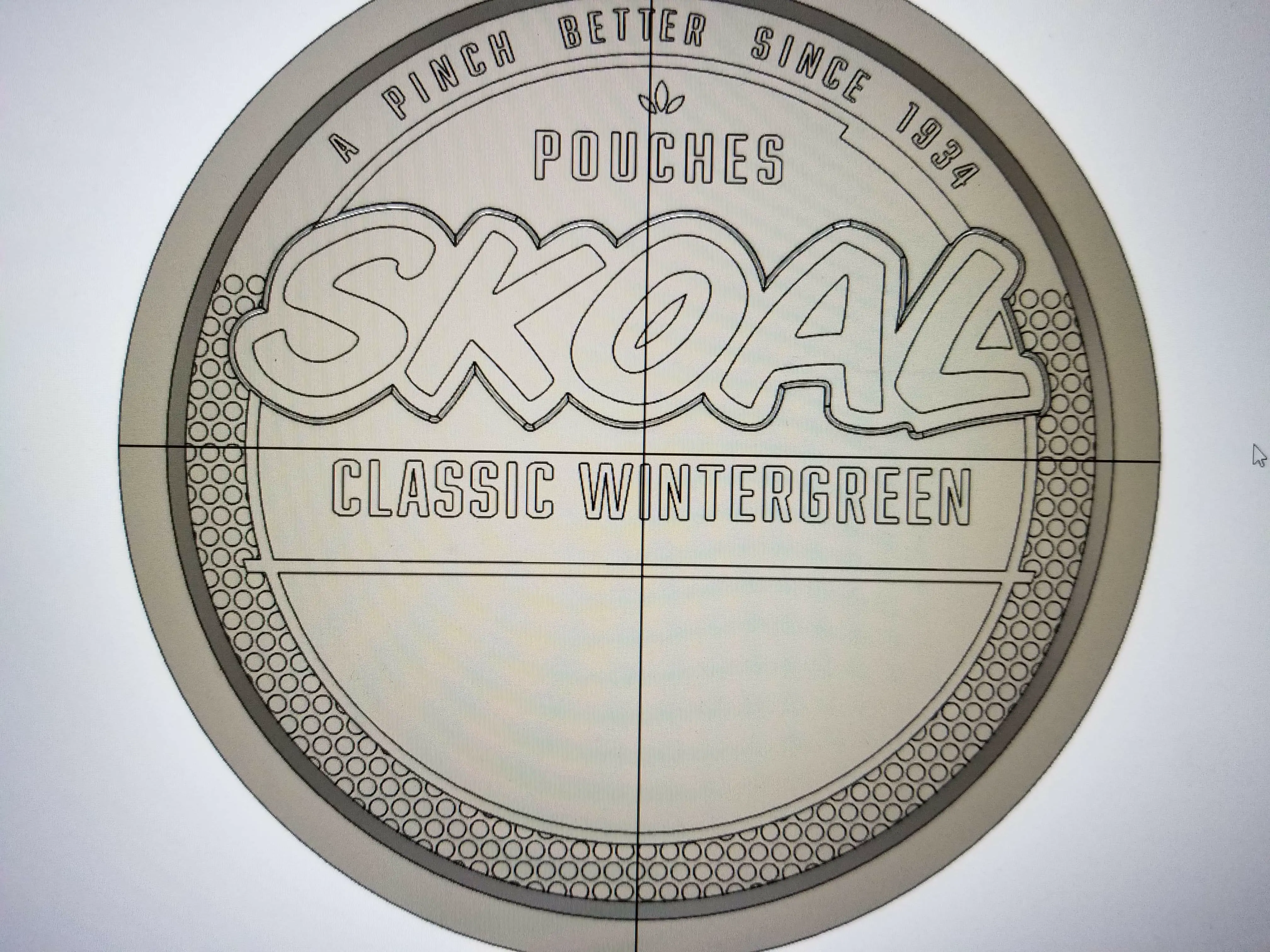 Free Other STL Download - Skoal can lid wall hangerby Ulmighty 3D