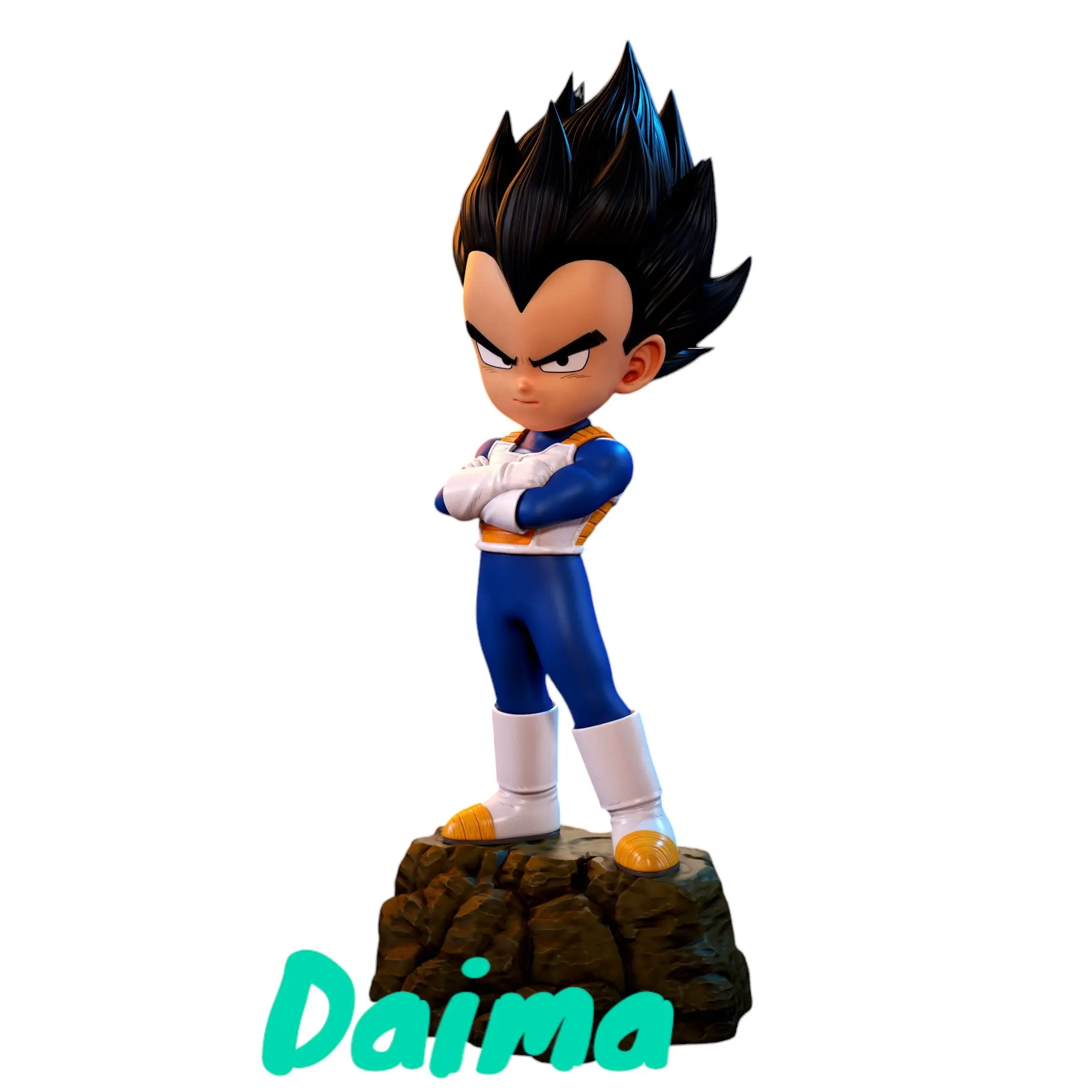 Free Characters & Creatures STL Download - dbz daima vegetaby Elihu ...