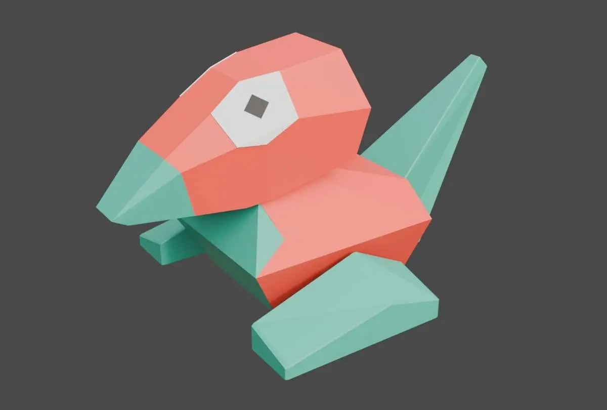 Other STL Download - Porygon Pokemon Fan Artby Toti Skywalker