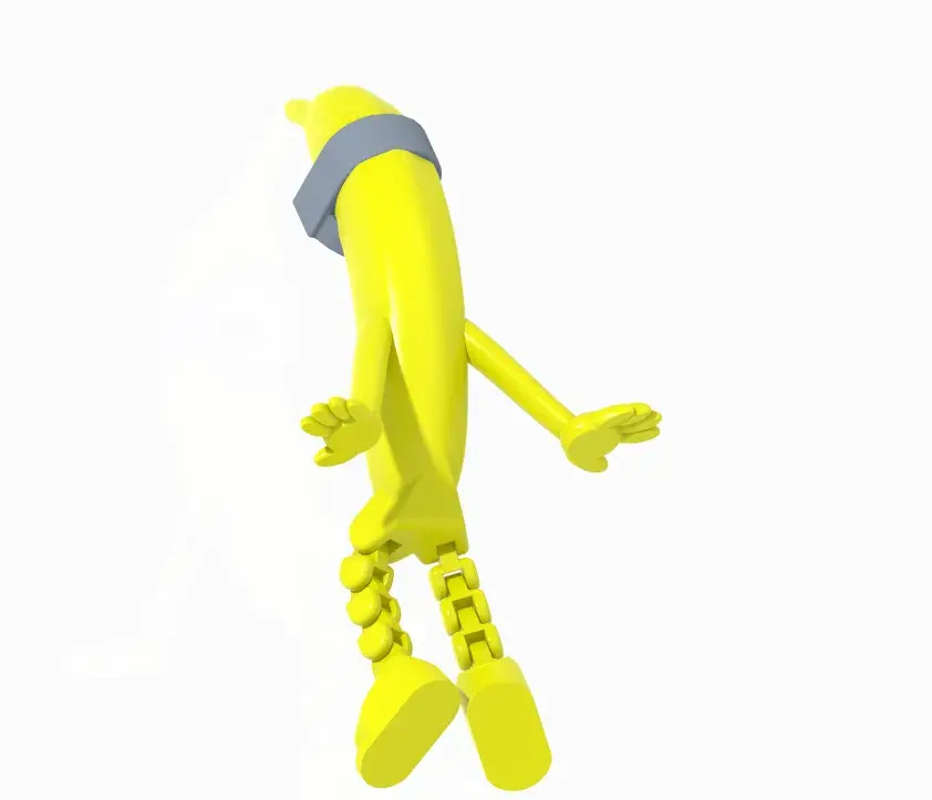 Characters & Creatures STL Download - 🍌 Banana Minion – Goofy, Wacky ...