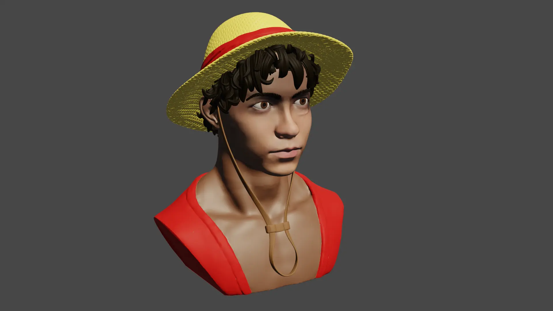 LUFFY (LIVE ACTION) | 3D models download | Creality Cloud