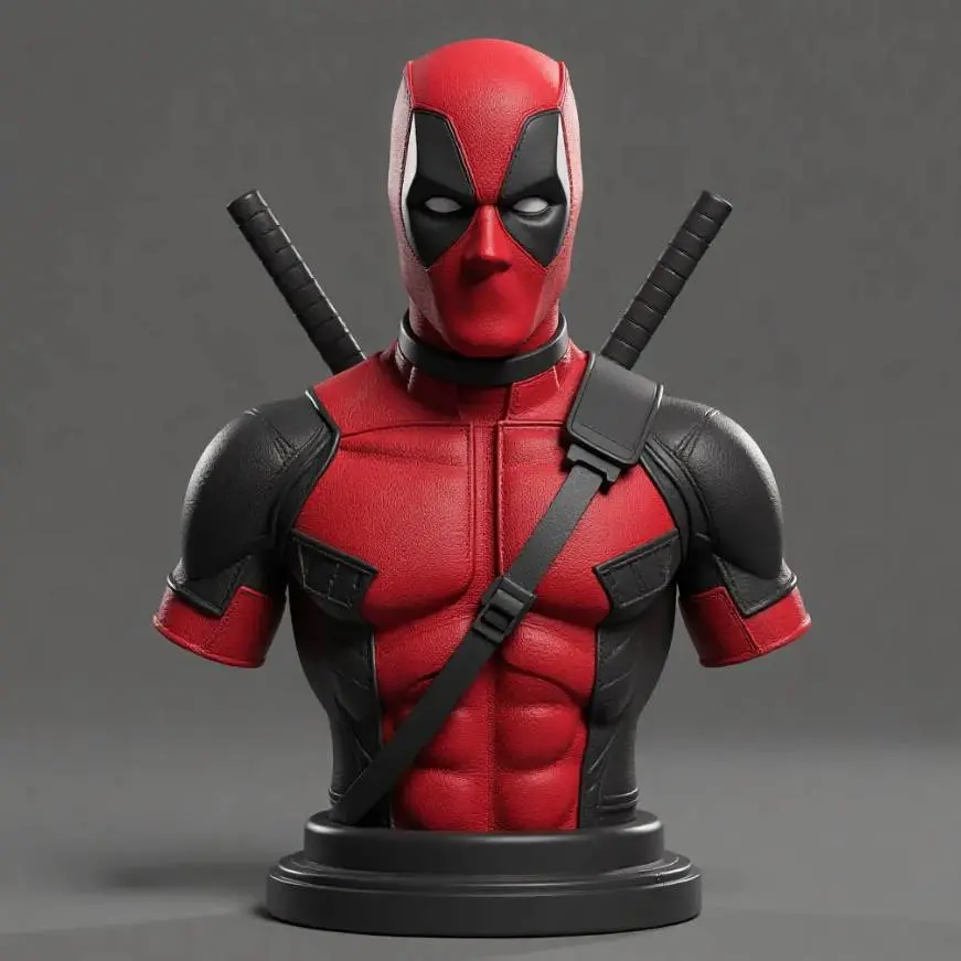 3D Printer Files | 3MF File | Deadpool bust | Creality Cloud