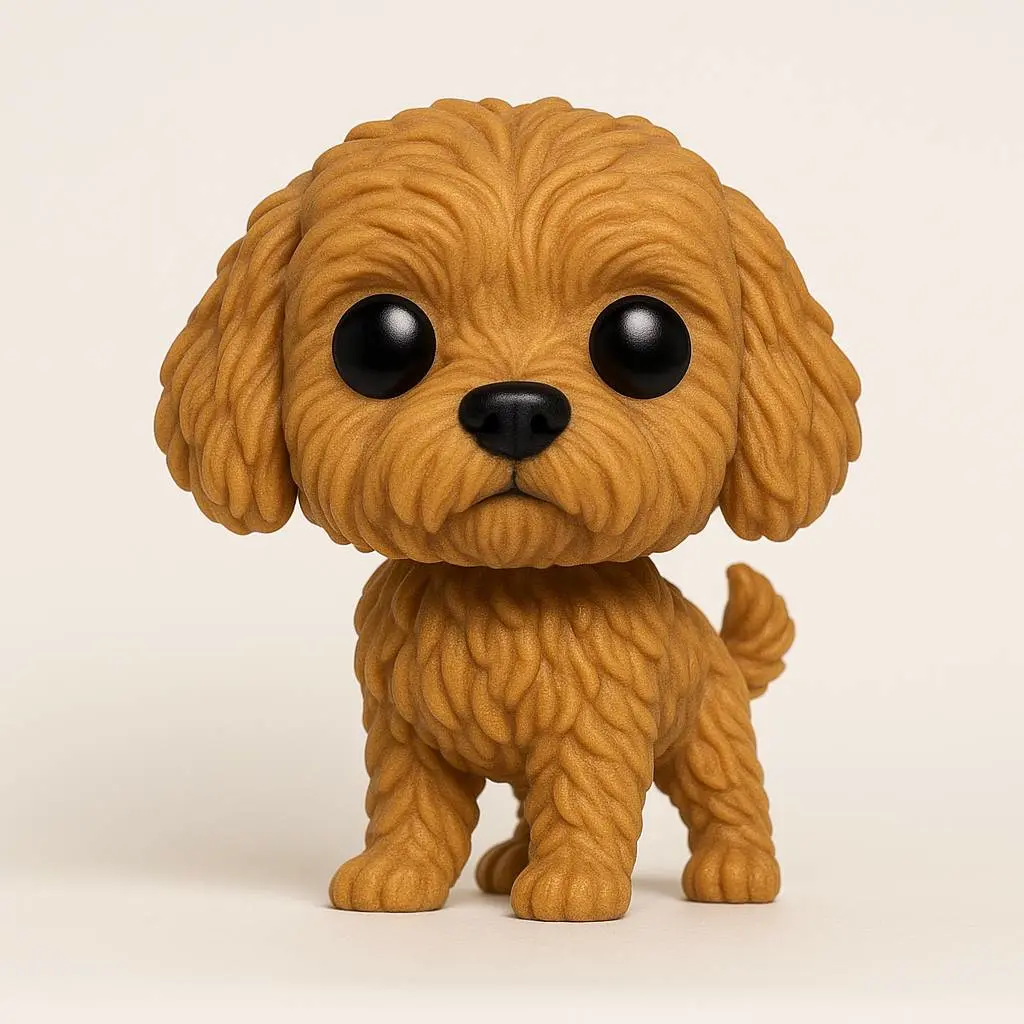 Characters & Creatures STL Download - Funko Pop Labradoodleby Omalveira