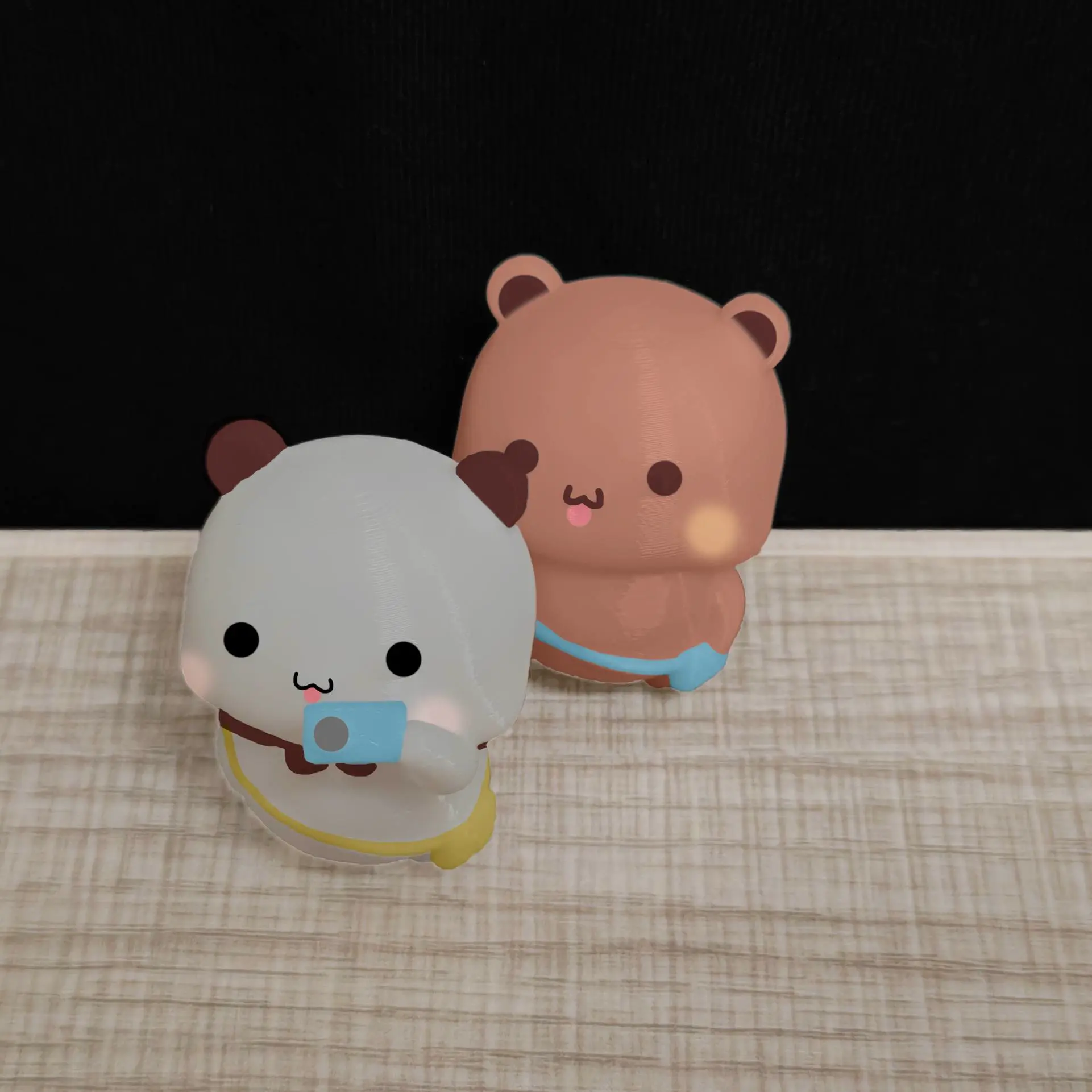 Other STL Download - Couple Bear-take photo_bubu&Yierby JZD