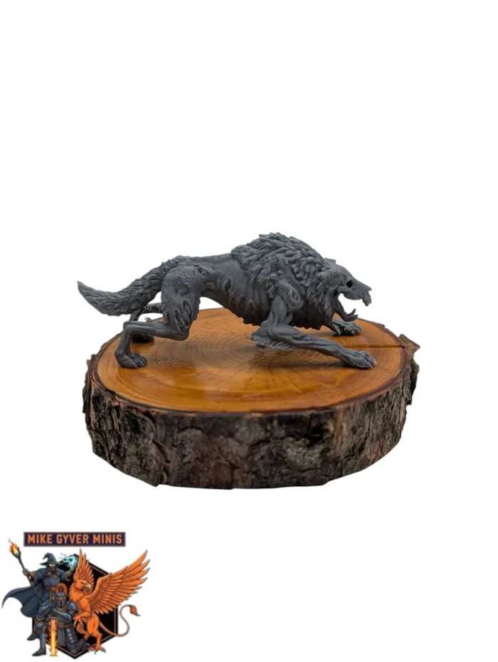 3D Printer Files | 3MF File | DnD TTRPG Zombie Farm Dog Miniature ...