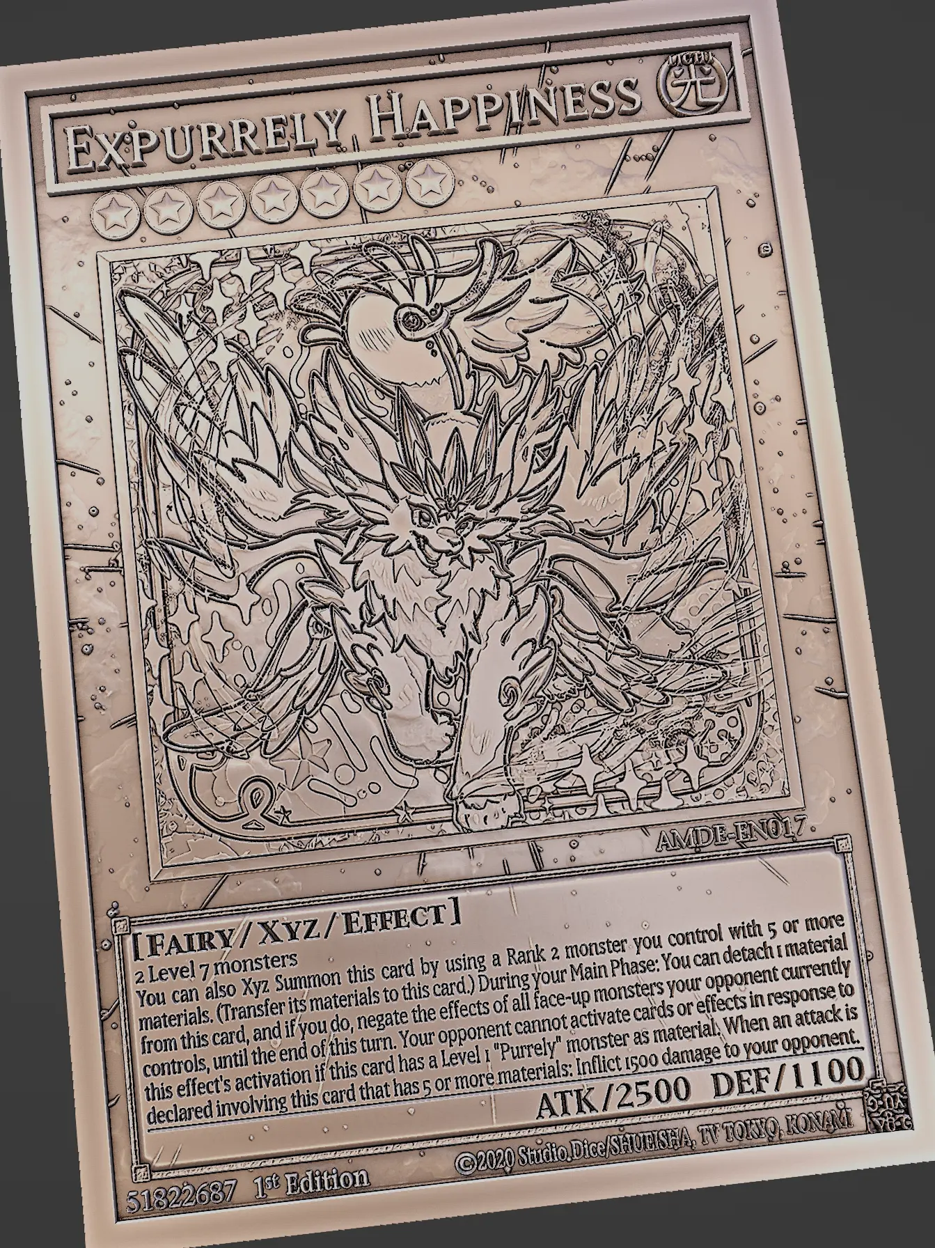 Toys & Games STL Download - expurrely happiness - yugiohby Wsonuchiha3D