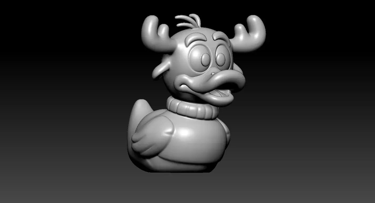 Other STL Download - Rubber Duck - Bullwinkle deer model - 3d printby ...