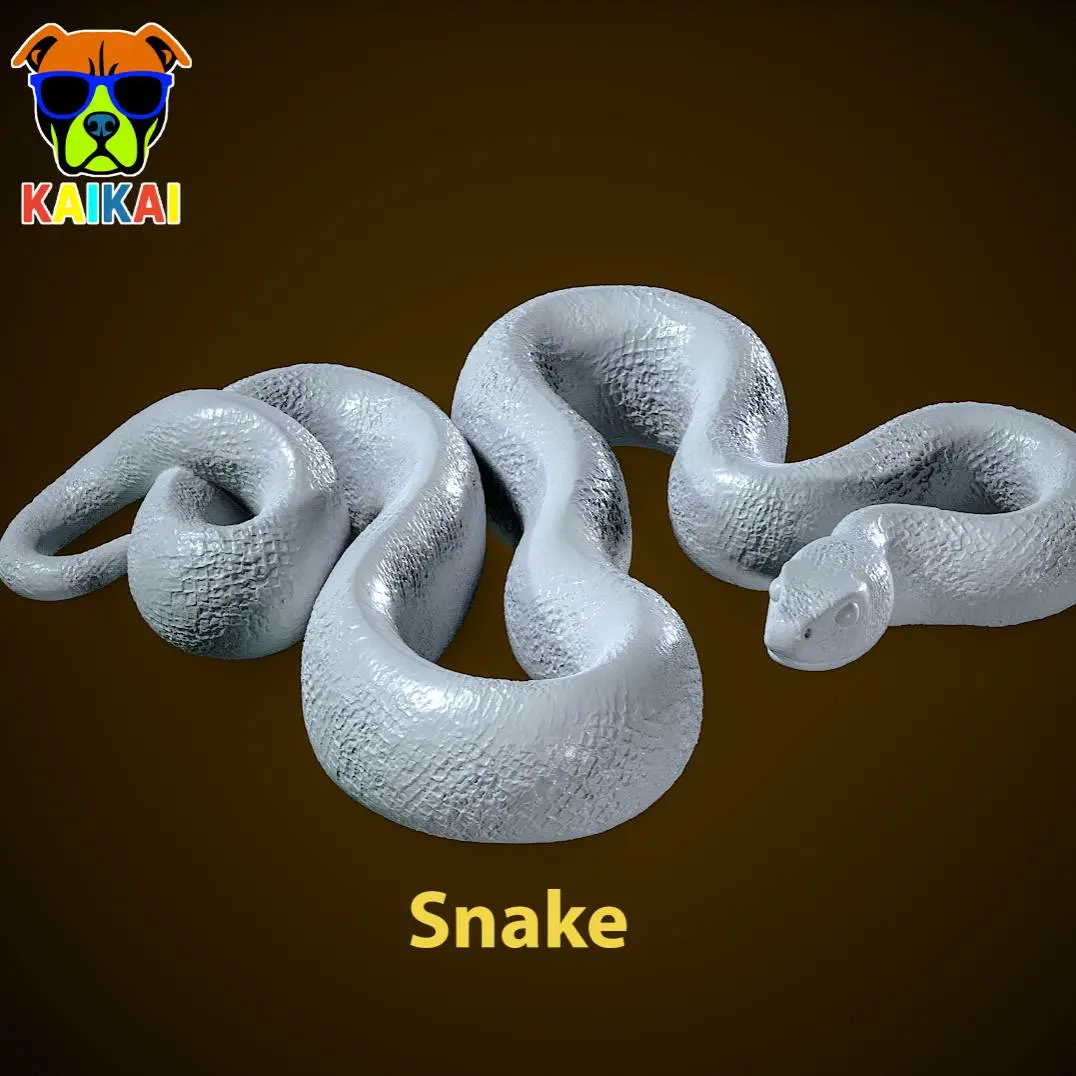 Characters & Creatures STL Download - Jungle snake - cobra statue - 3D ...