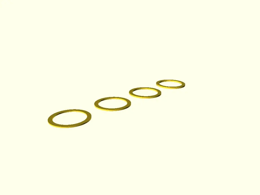 Vaping box mod spacer rings | 3D models download | Creality Cloud